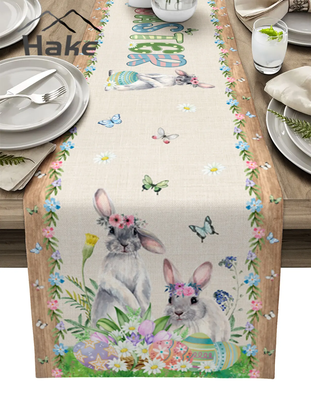 Tablecloth Linen Cotton Holiday Wedding r Table Dining Party Easter ...