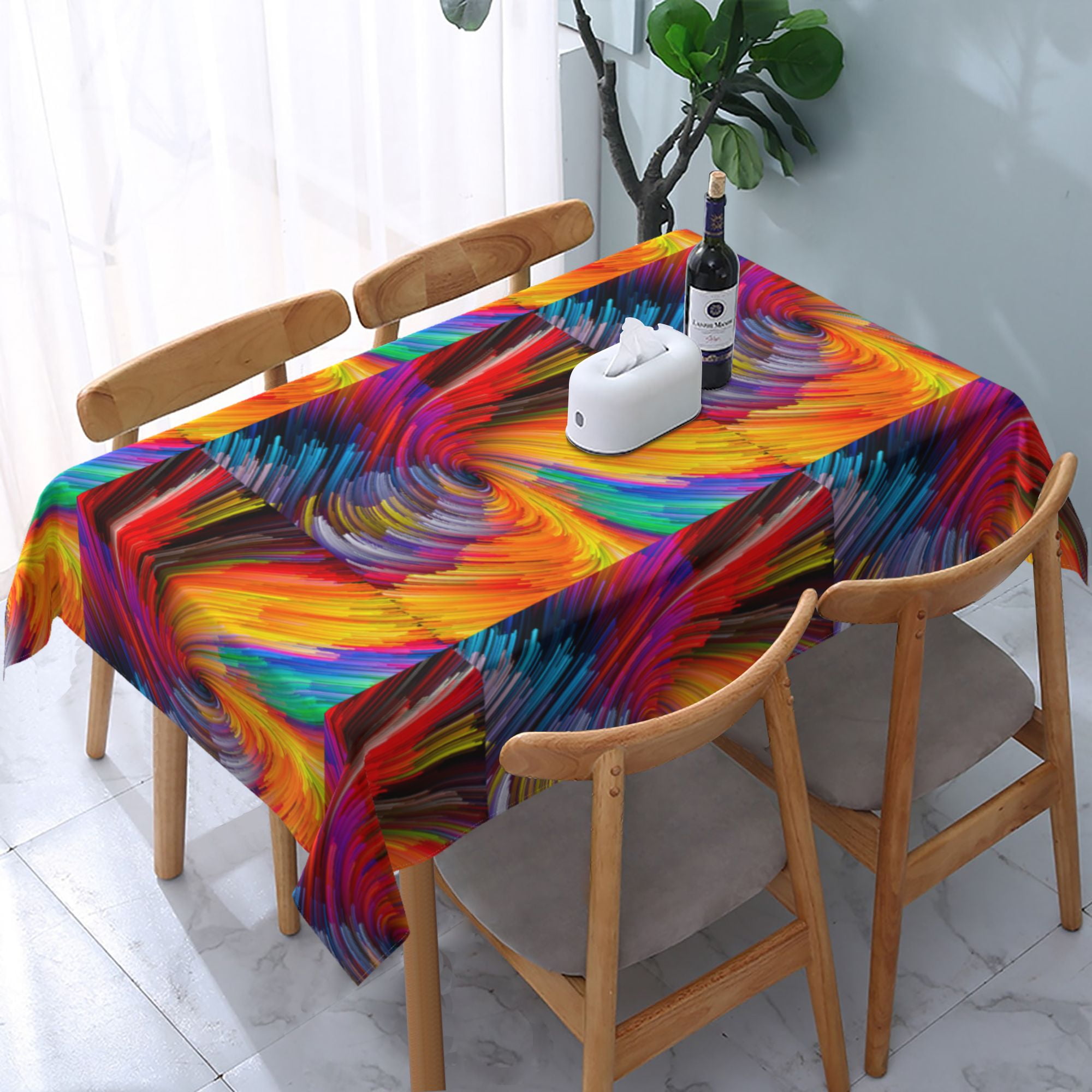 Tablecloth Papers.Co-Vy-Digital-Abstract-Line-Color-Rainbow-Pattern ...