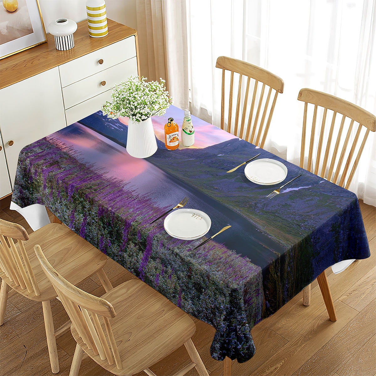 Tablecloth Picnic Indoor Outdoor Party Birthday Decoration Table ...