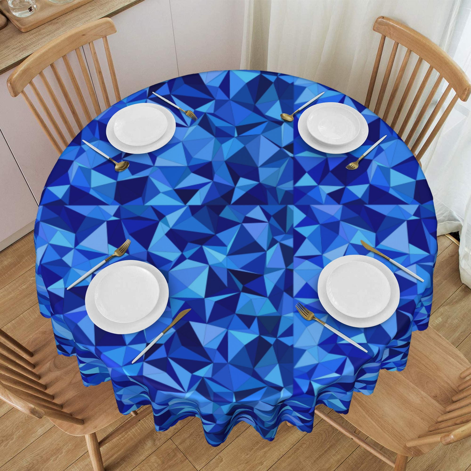Tablecloth Polygon Background Table Cloth For Circular Tables ...