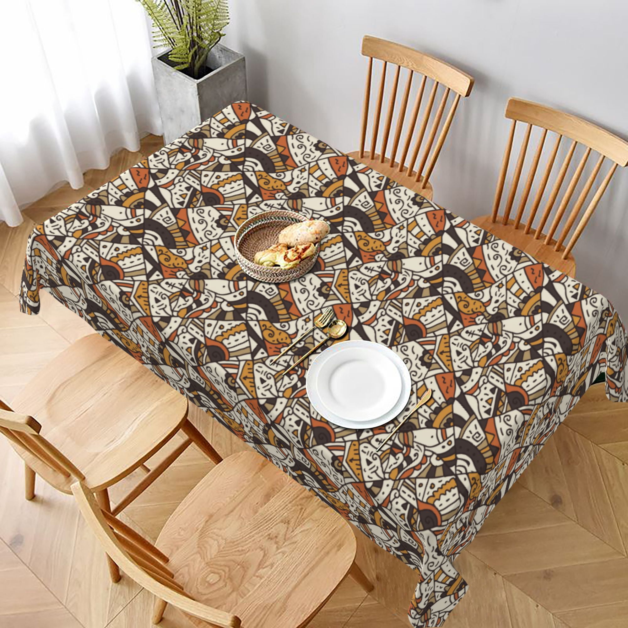 Tablecloth Practice Pattern Table Cloth For Rectangle Tables Waterproof ...