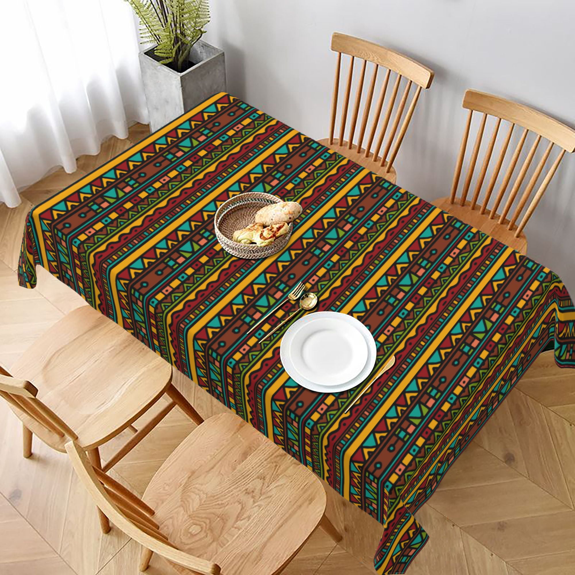 Tablecloth Practice Pattern Table Cloth For Rectangle Tables Waterproof ...