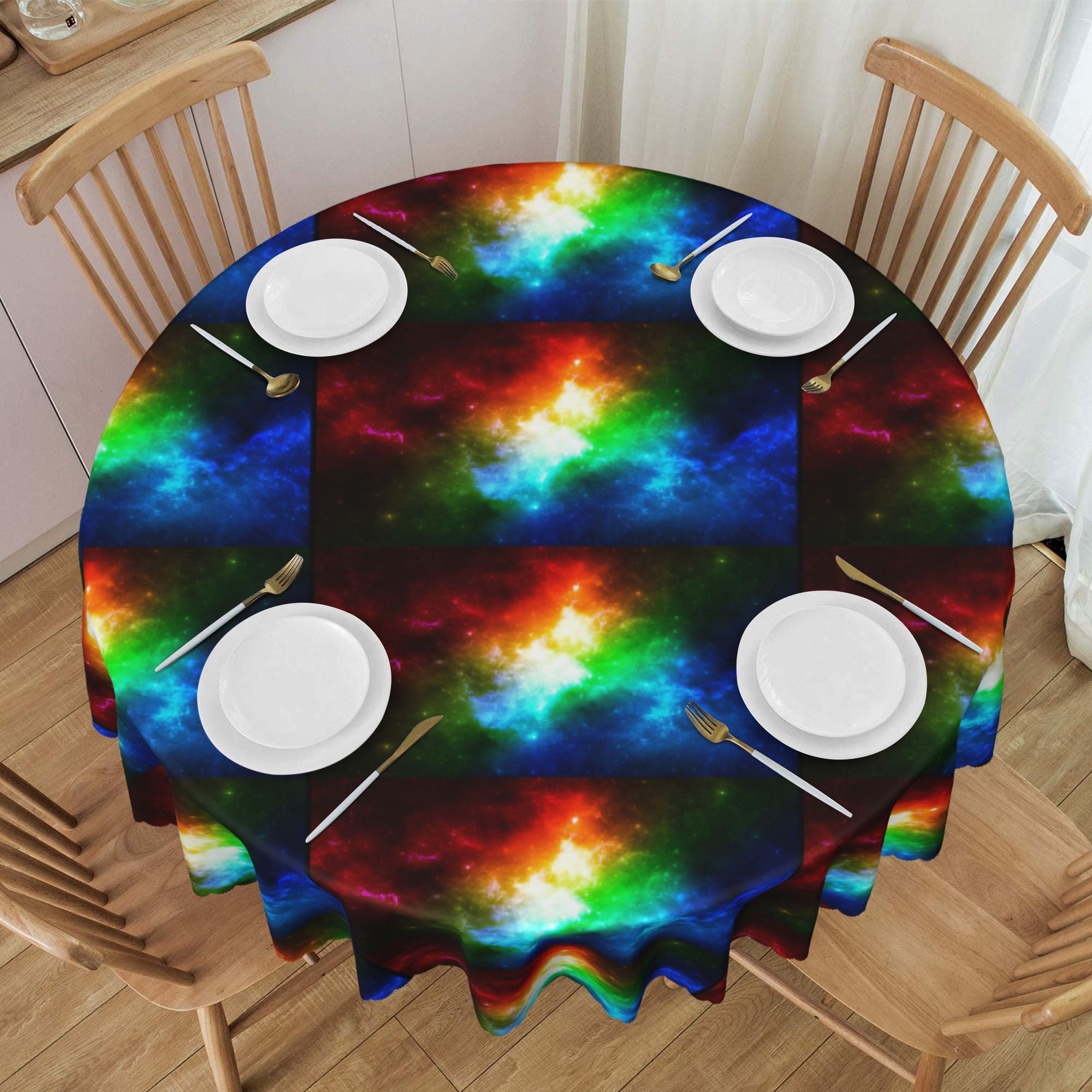 Tablecloth Rainbow-Wallpaper-Hd-Wallpapers Table Cloth For Circular ...