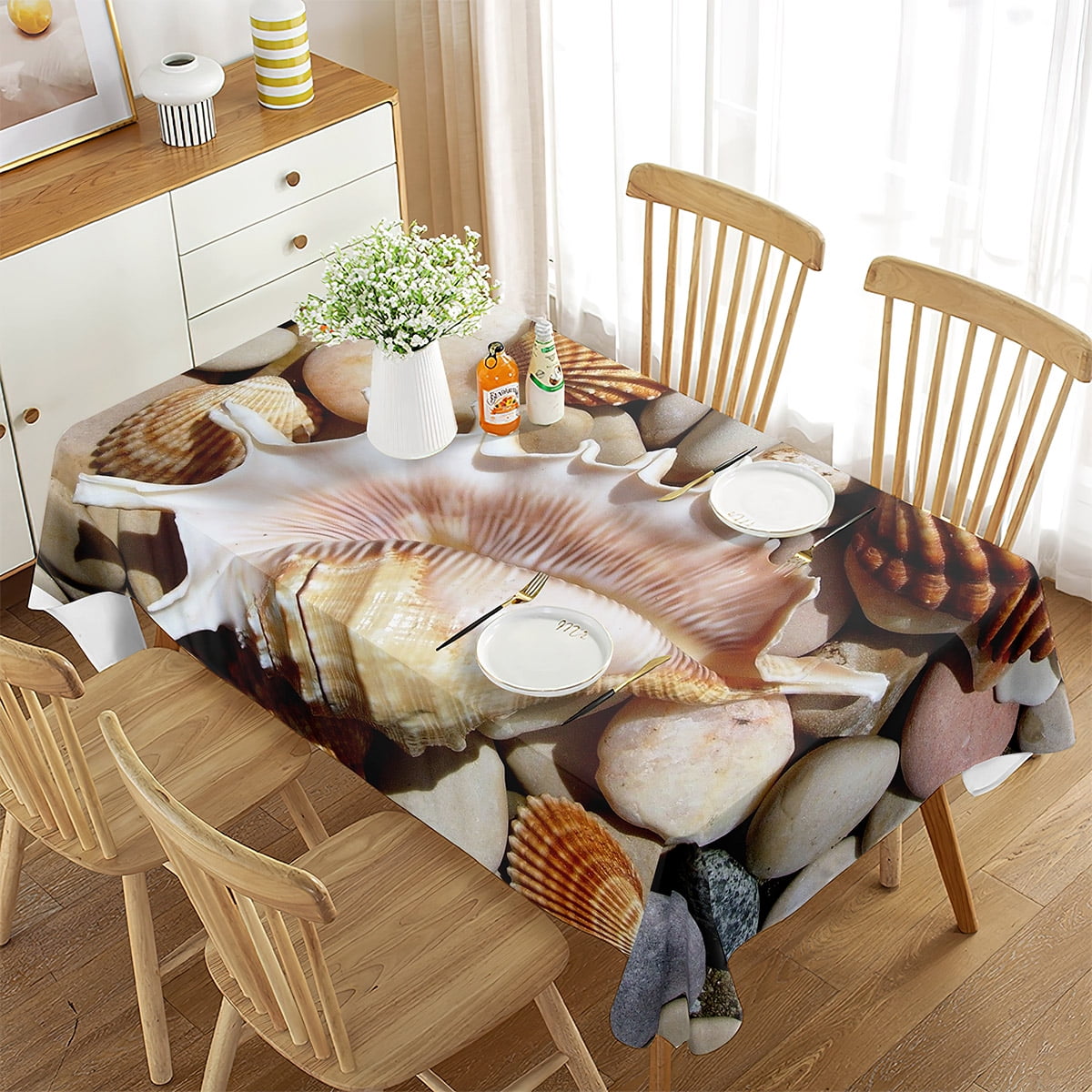 Tablecloth Rectangular Decoration Party Room Living Room Dining Table ...