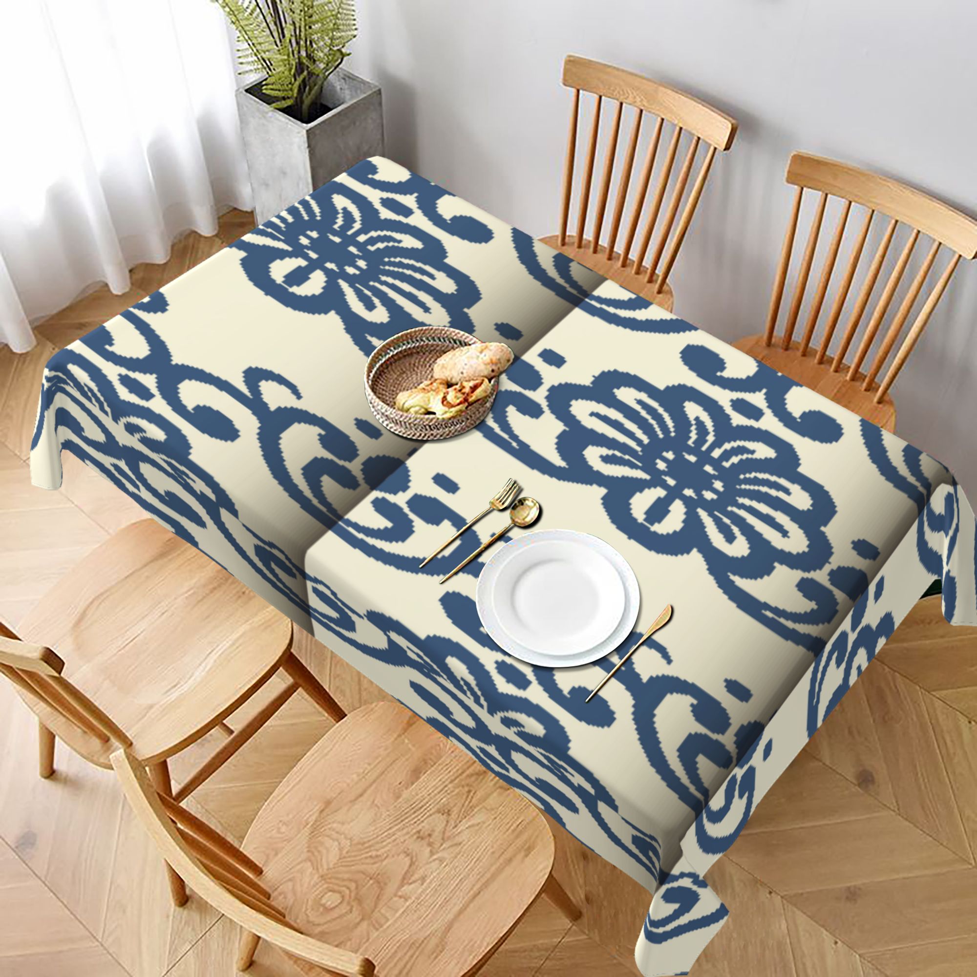 Tablecloth Seamless Pattern Table Cloth For Rectangle Tables Waterproof ...