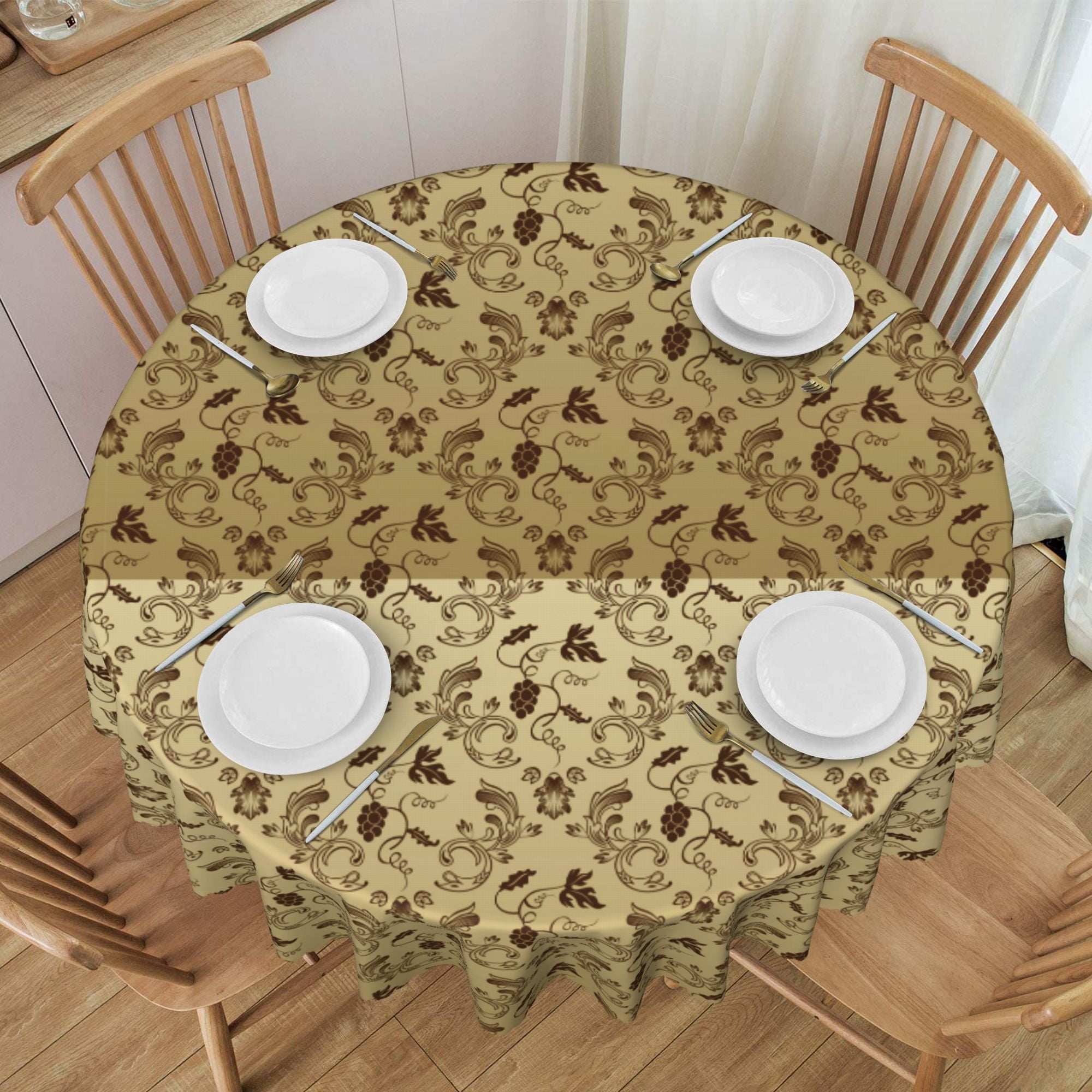 Tablecloth Seamless Vintage Backgrounds Table Cloth For Circular Tables ...