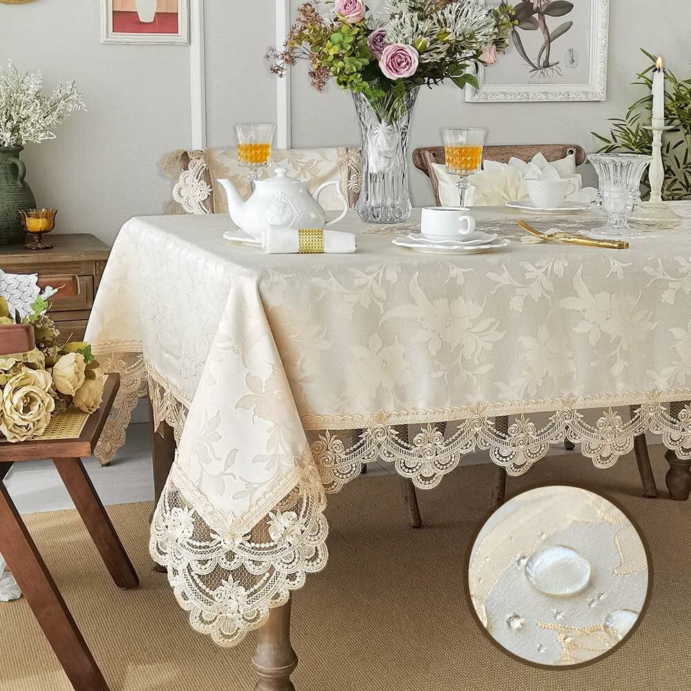 Tablecloth Tassel Table ClothsTable Cover Rustic Farmhouse Table Cover ...
