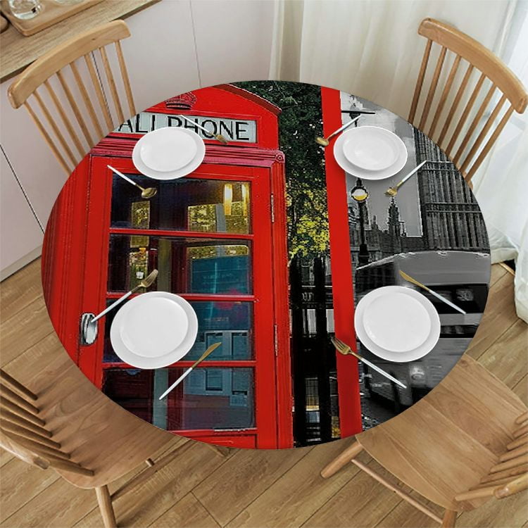 Tablecloth, Telephone Booth in The Street Traditional Local Cultural ...