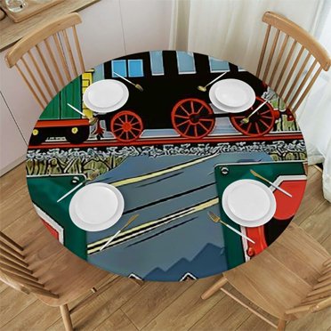 Barnyard Farm Party Plastic Tablecloth, 84 x 54 in, 1ct - Walmart.com