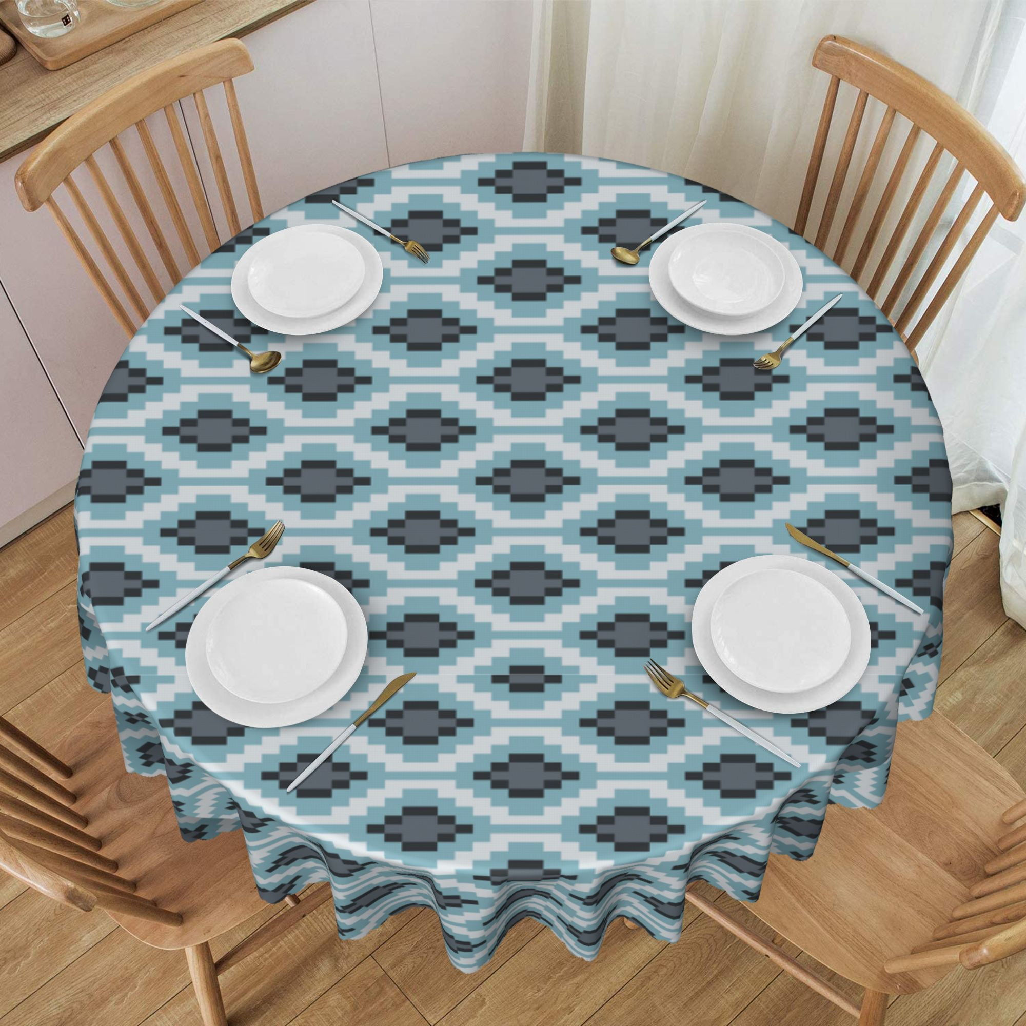 Tablecloth Vintage Pattern Background Table Cloth For Circular Tables ...