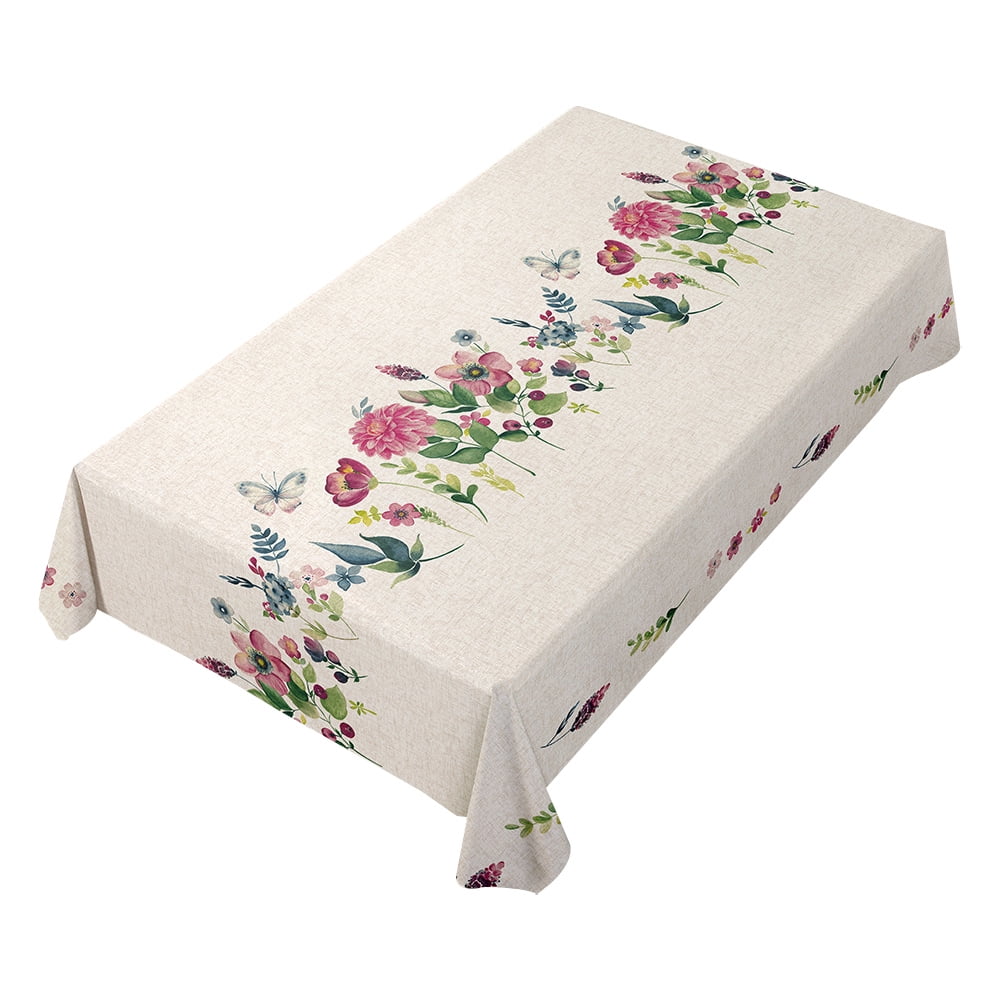 Tablecloth,Vinyl Waterproof Tablecloths , Plastic Tablecloth PVC Table ...