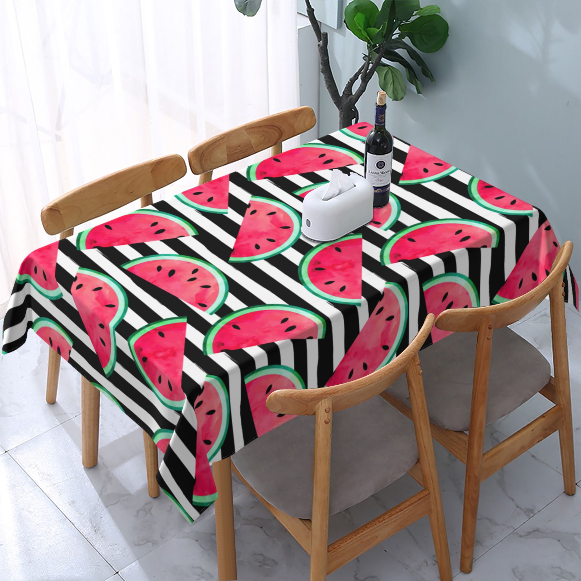 Tablecloth Watermelon Table Cloth For Rectangle Tables Waterproof ...