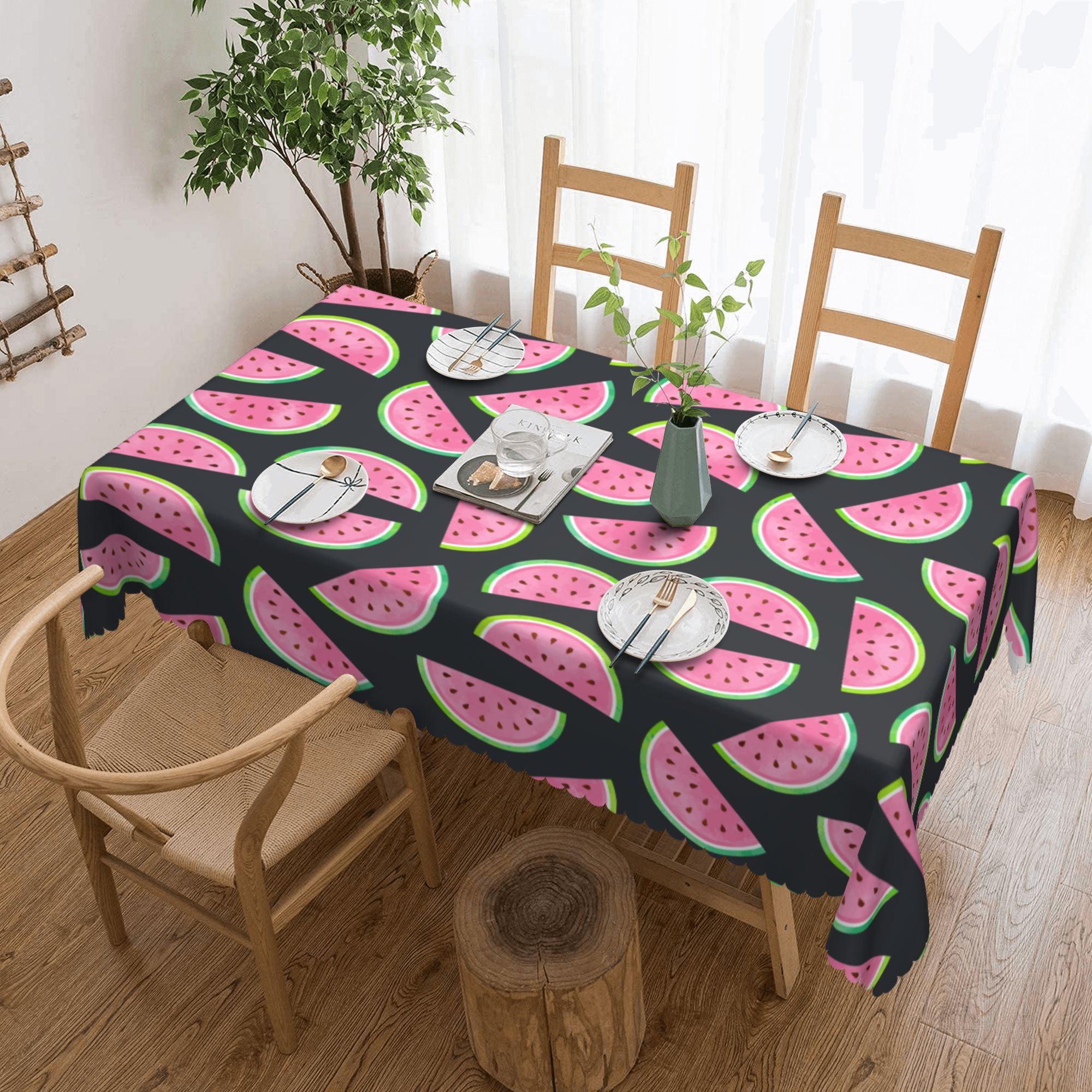 Tablecloth Watermelon Table Cloth For Rectangle Tables Waterproof ...