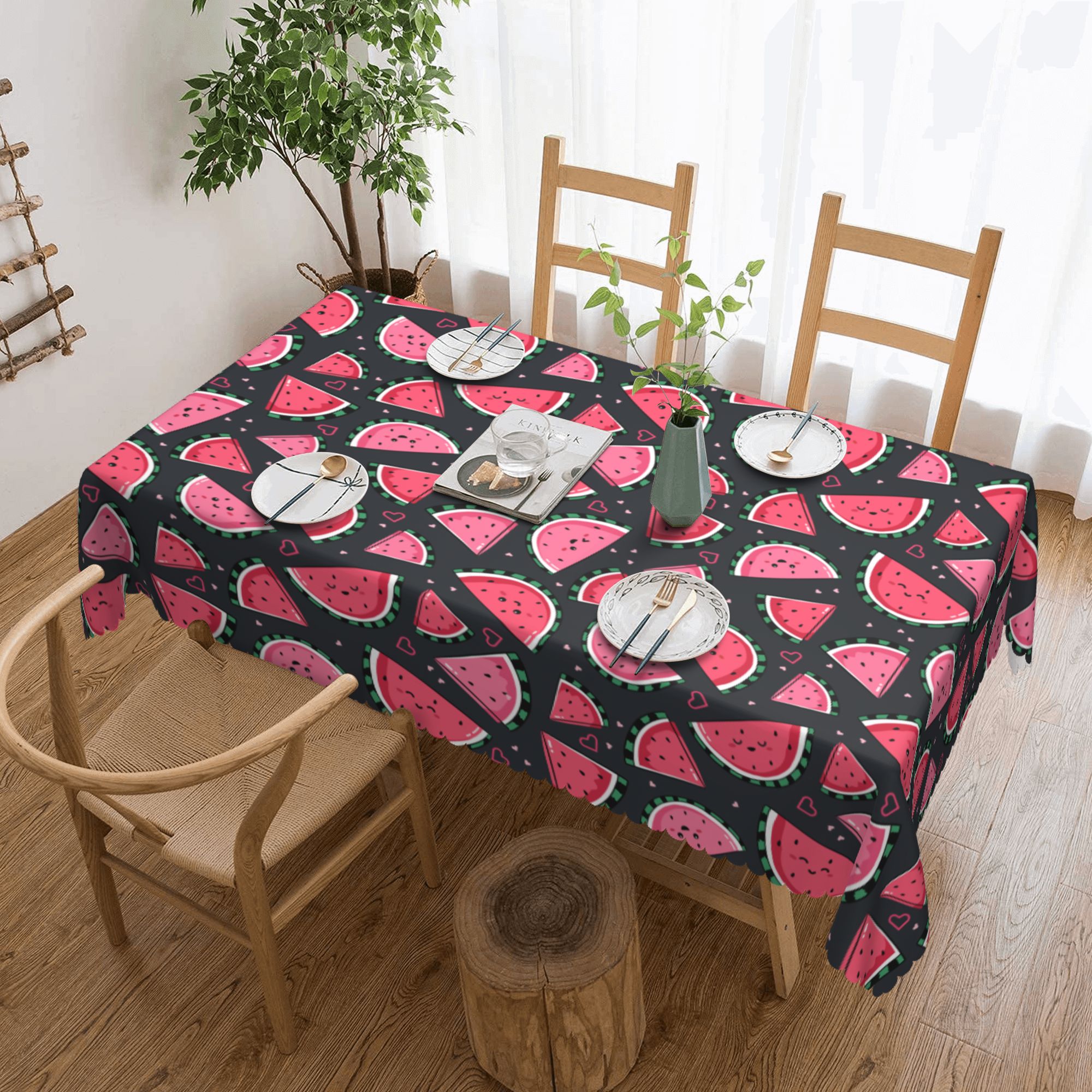 Tablecloth Watermelon Table Cloth For Rectangle Tables Waterproof ...