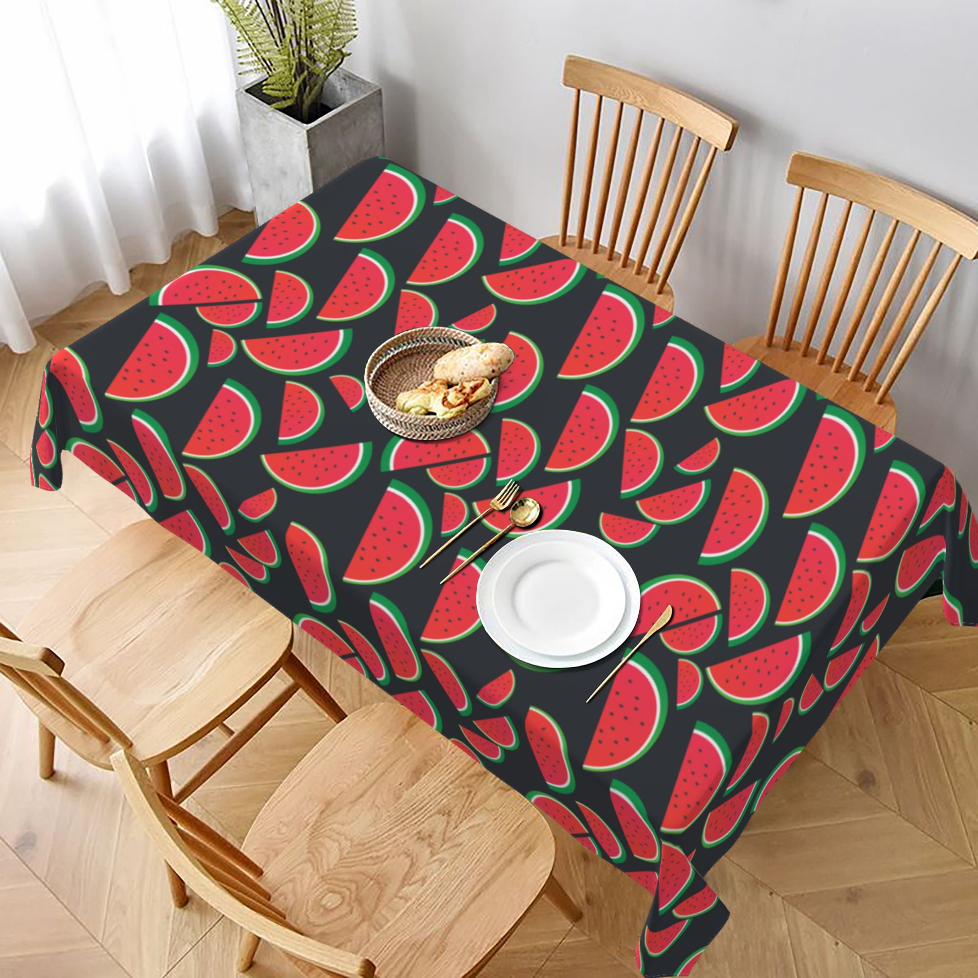 Tablecloth Watermelon Table Cloth For Rectangle Tables Waterproof ...