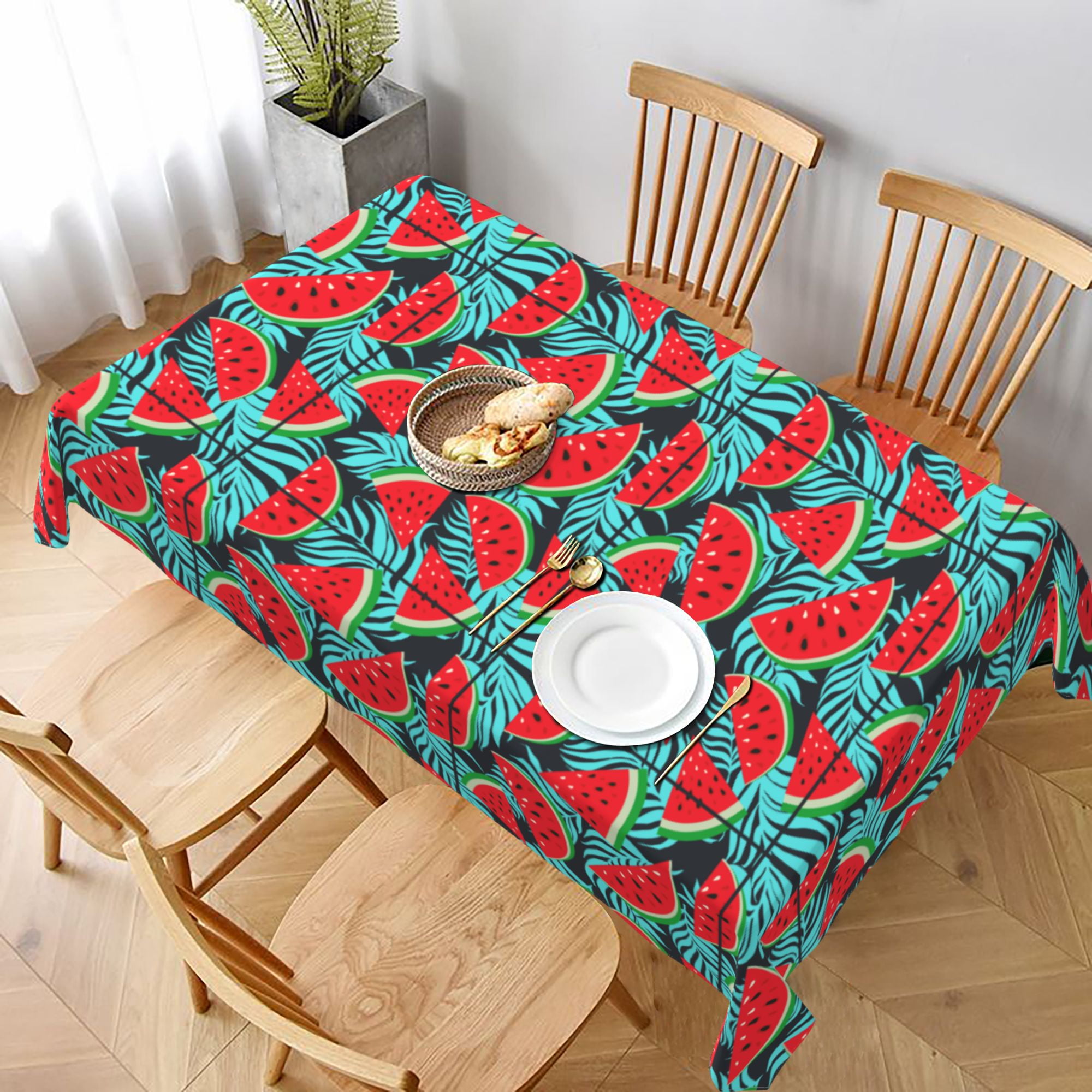 Tablecloth Watermelon Table Cloth For Rectangle Tables Waterproof ...