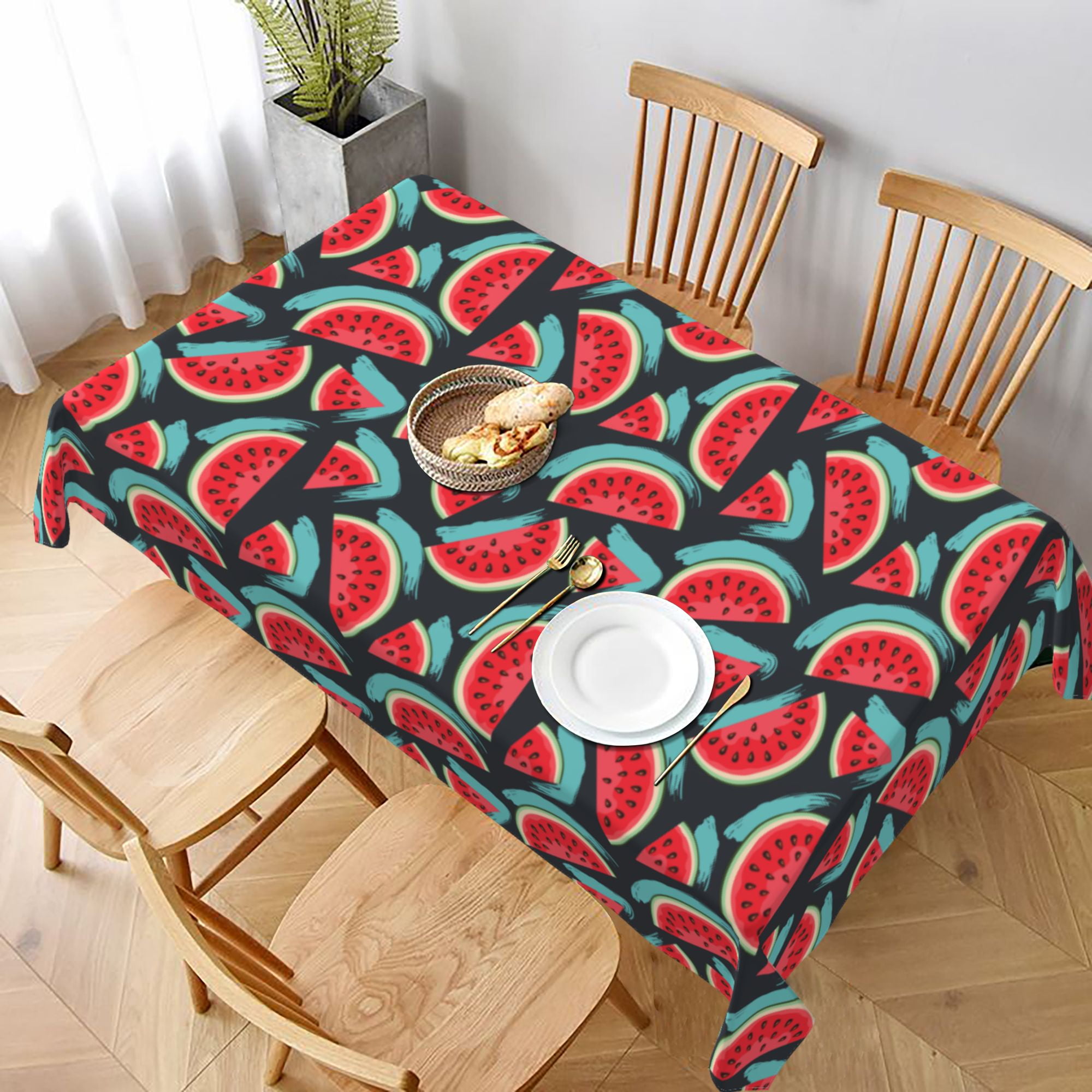 Tablecloth Watermelon Table Cloth For Rectangle Tables Waterproof ...