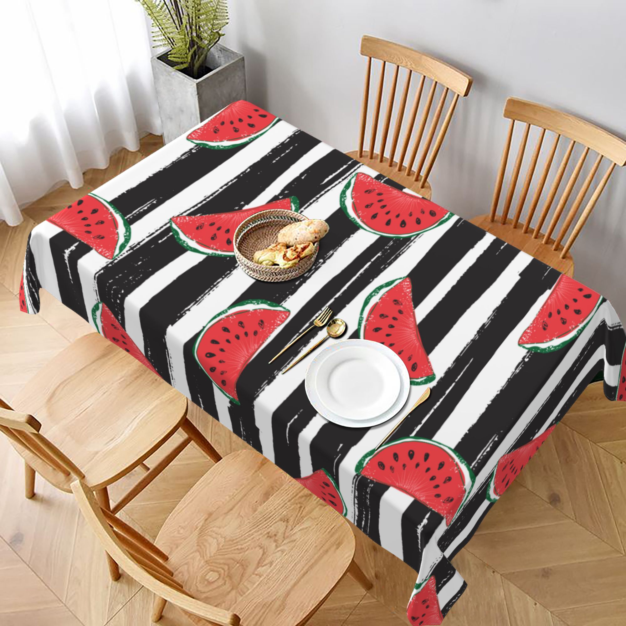 Tablecloth Watermelon Table Cloth For Rectangle Tables Waterproof ...