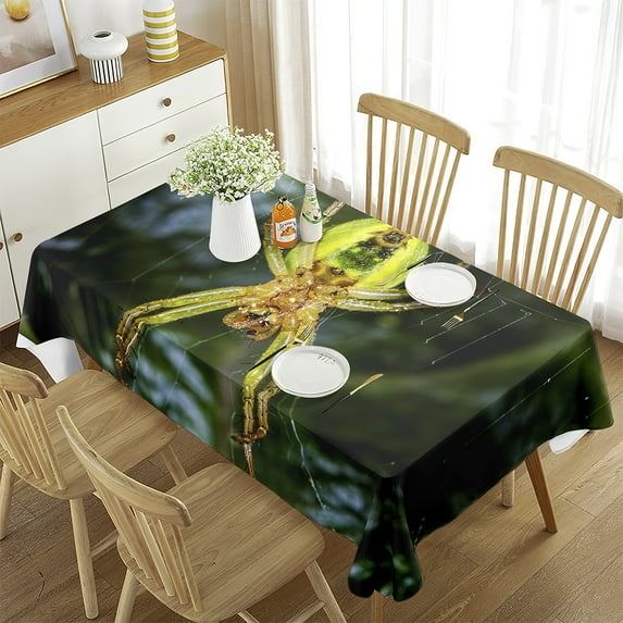 Tablecloth ous Animal Spider Home r Rectangular Tablecloth Spider for ...