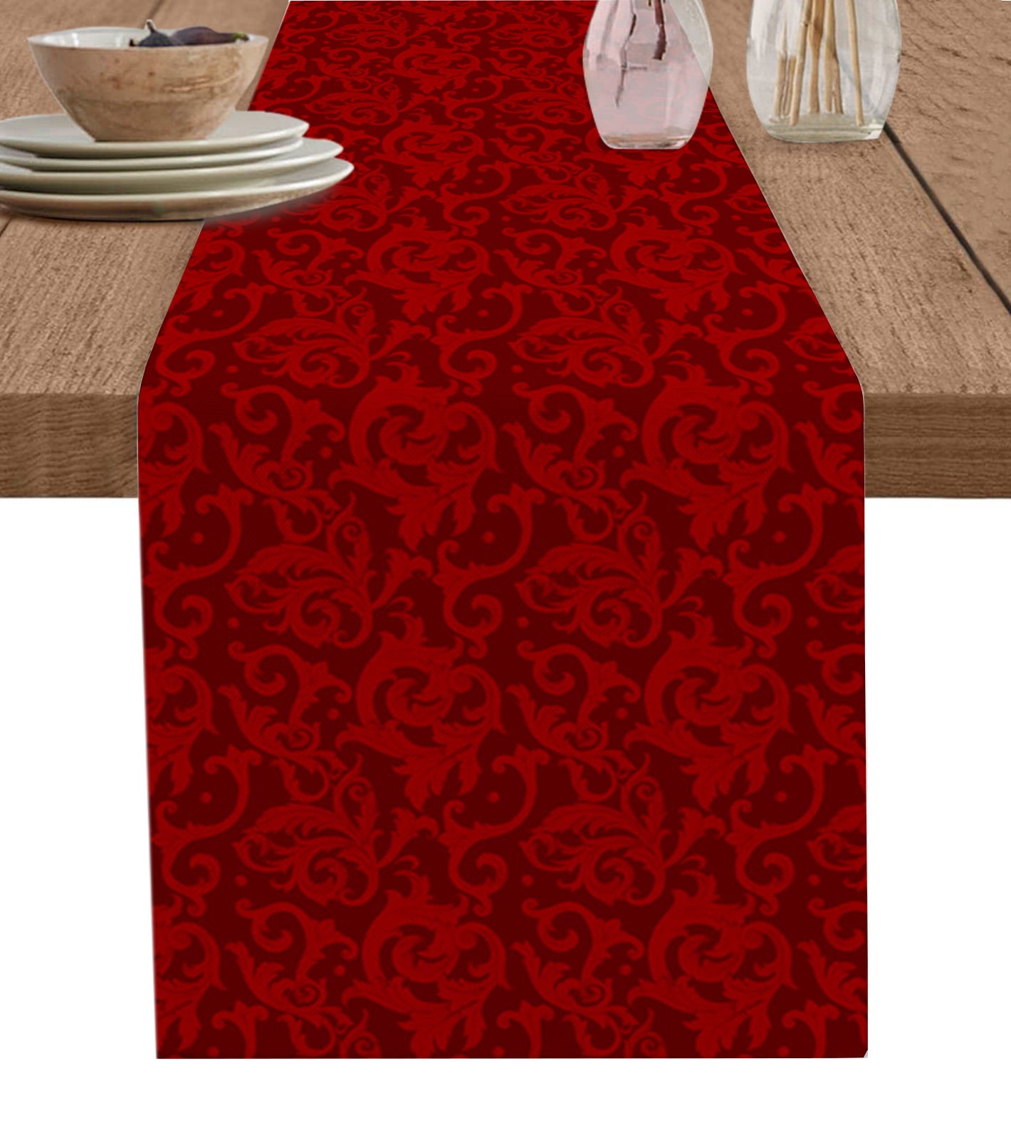 Tablecloth r Table Holiday Runner Table r Wedding Linen Cotton Runner ...