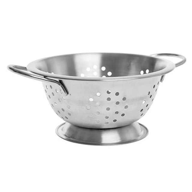 Tablecraft 0.75 quart Mini Colander, Silver - Walmart.com