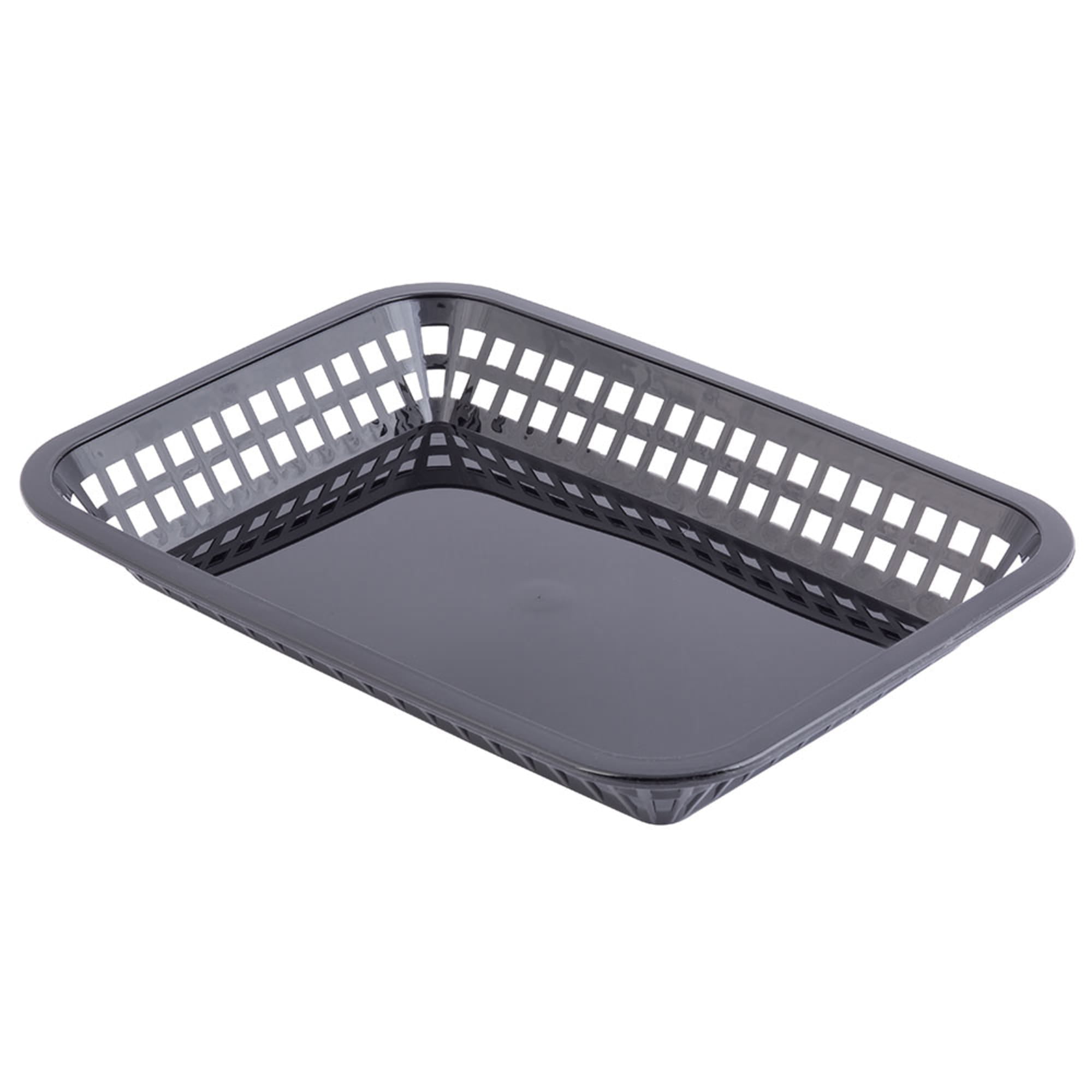 Tablecraft 1077BK Grande Platter Basket - 10 3\\/4 x 7 3\\/4 x 1 1\\/2 ...