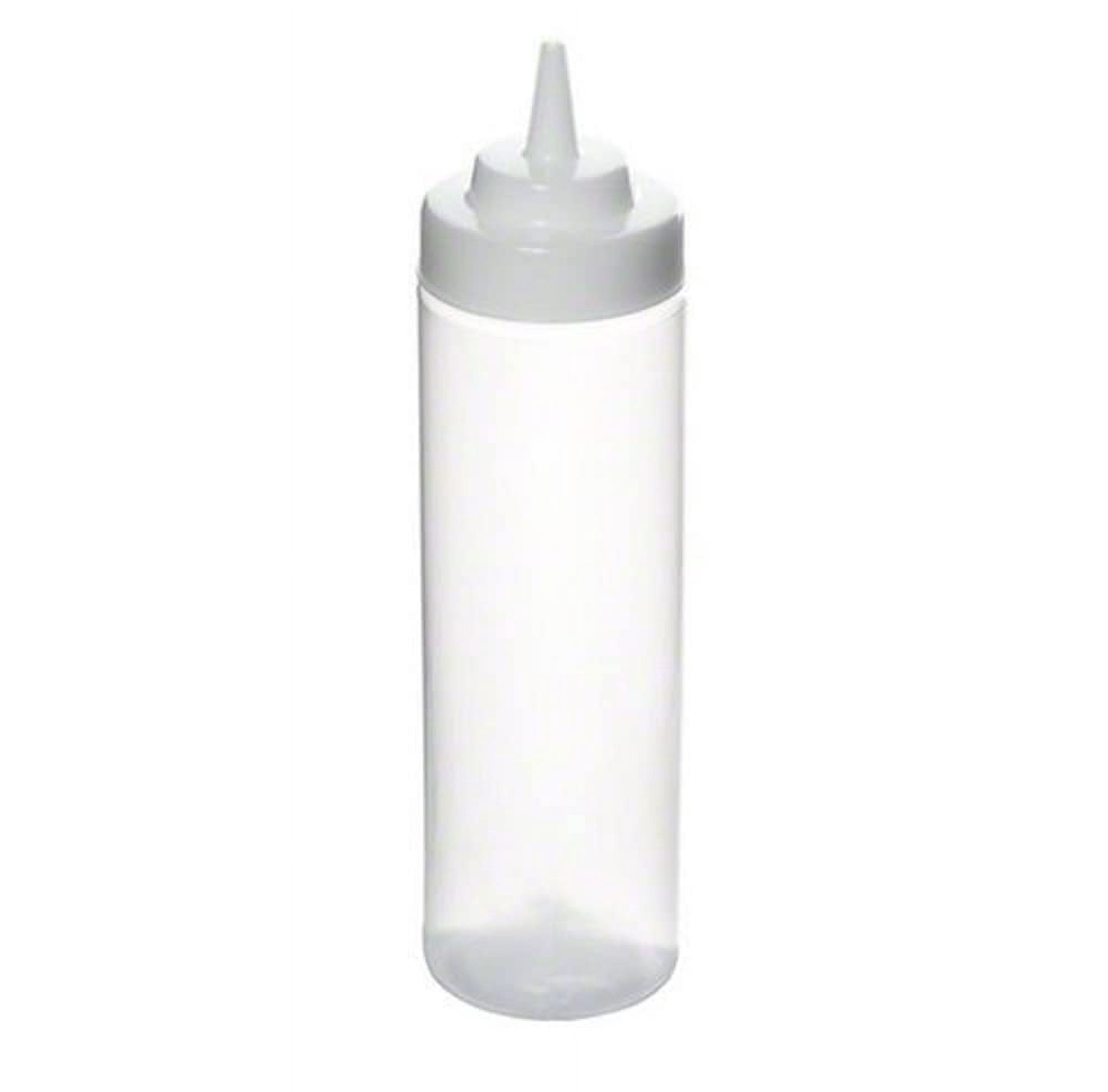 Tablecraft 24 oz Wide Mouth Squeeze Bottle [Set of 12] - Walmart.com