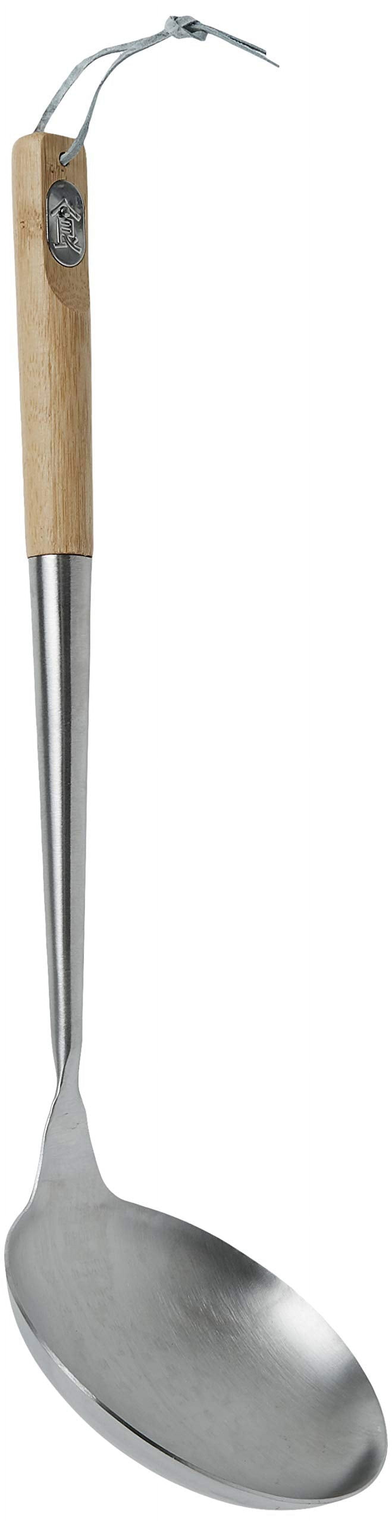 Tablecraft 32410 Wok Spoon with Bamboo Handles, 16", Brown - Walmart.com