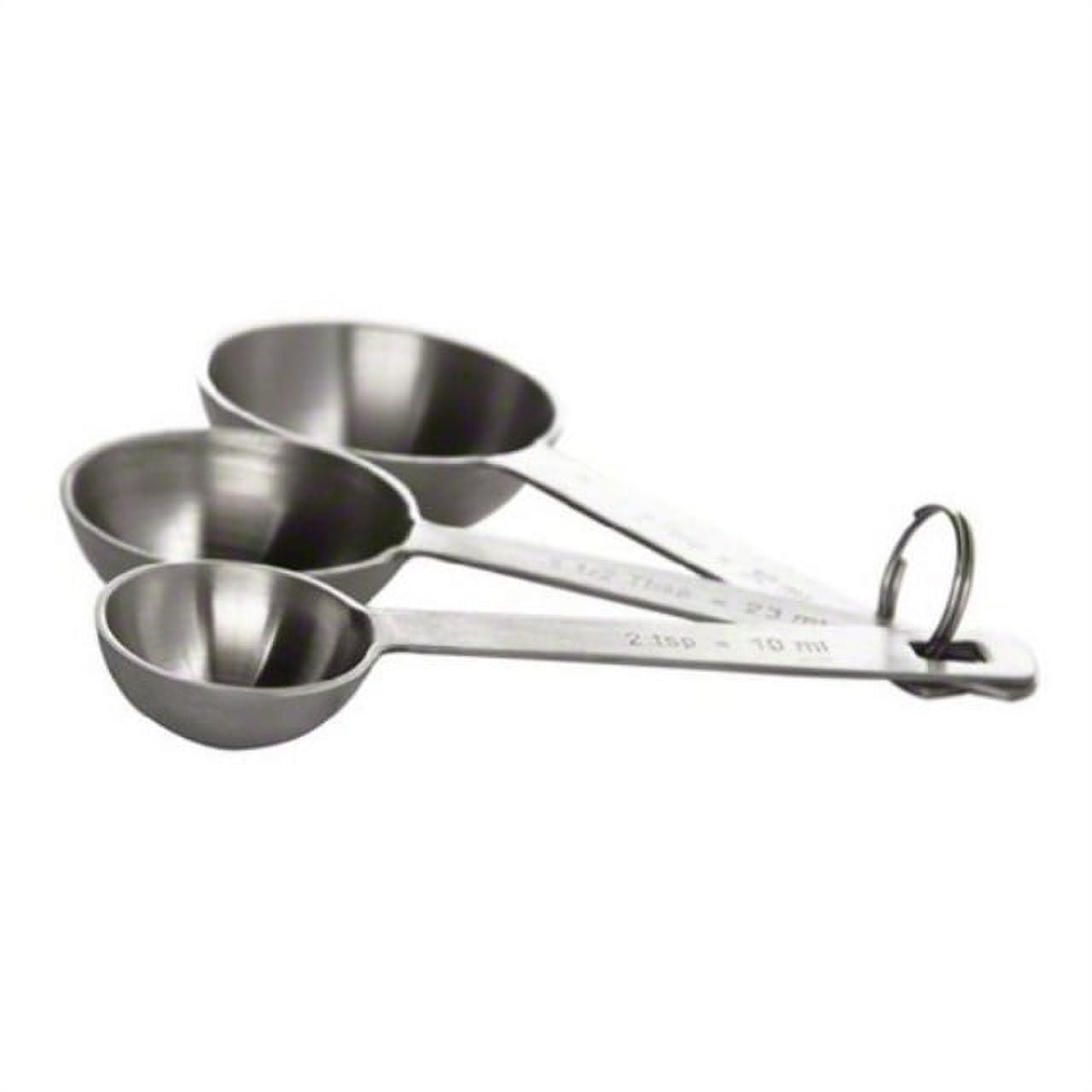 TableCraft 727 Extra-Large 3-Piece Measuring Spoon Set - Walmart.com