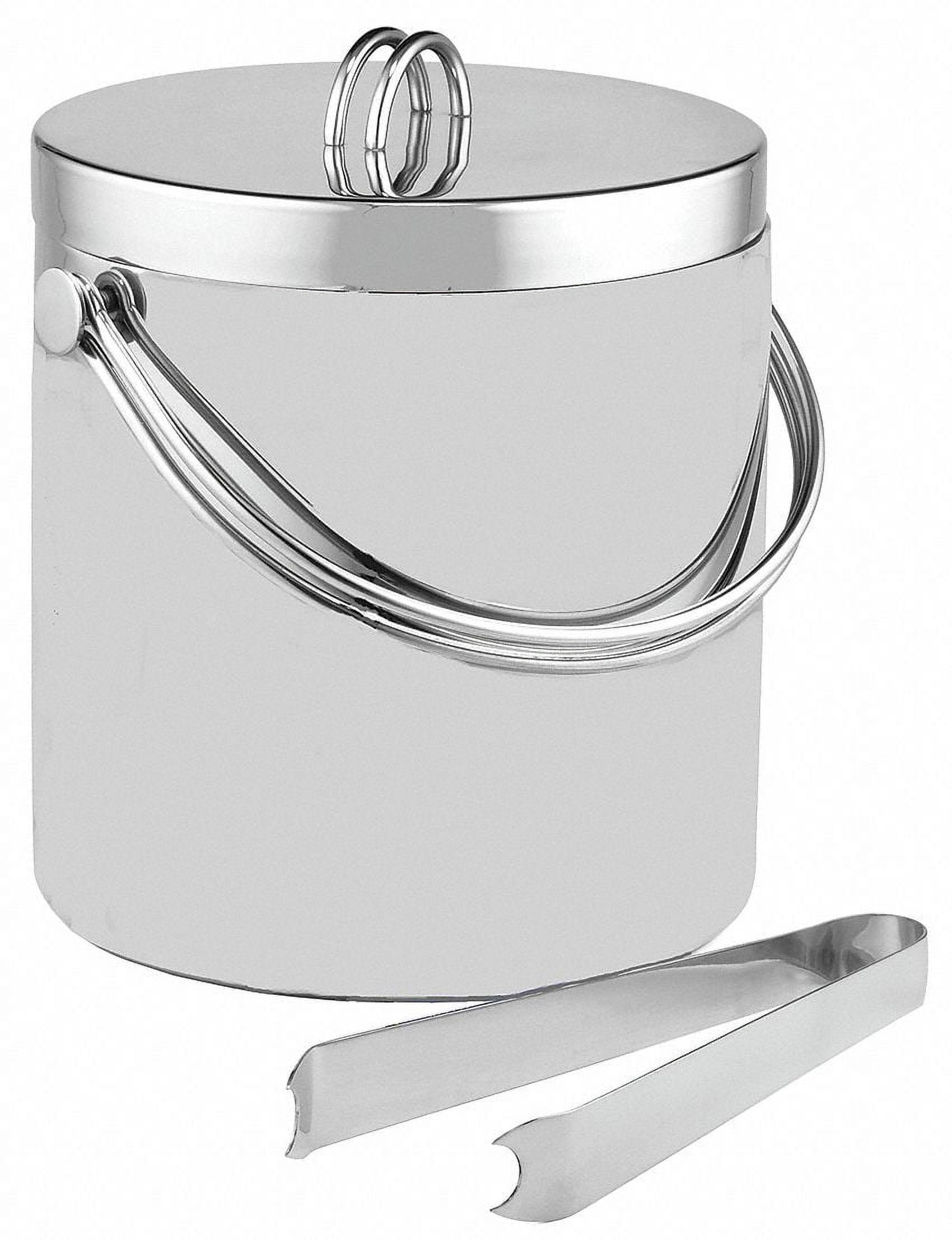 Tablecraft Ice Bucket,8 7/8 in H,SS,Silver H303 - Walmart.com