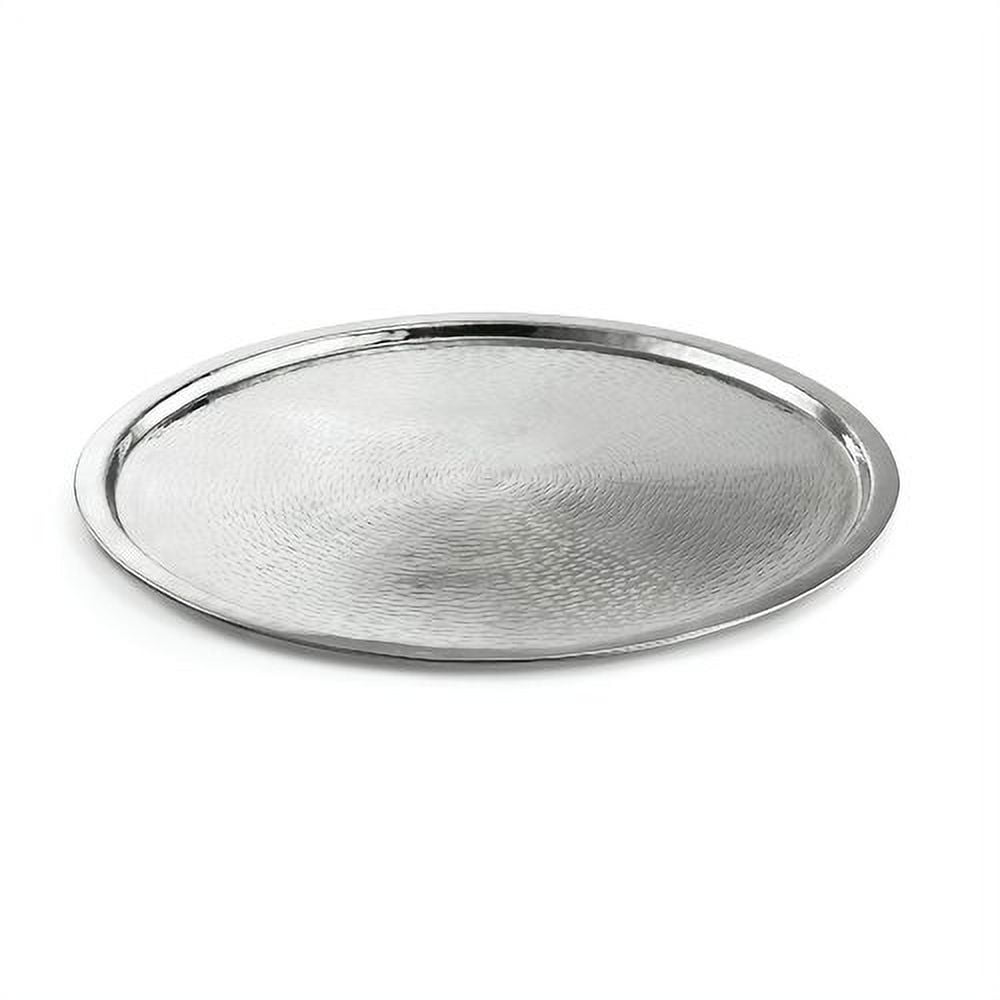 Tablecraft RPD21 21" Round Stainless Steel Tray - Walmart.com