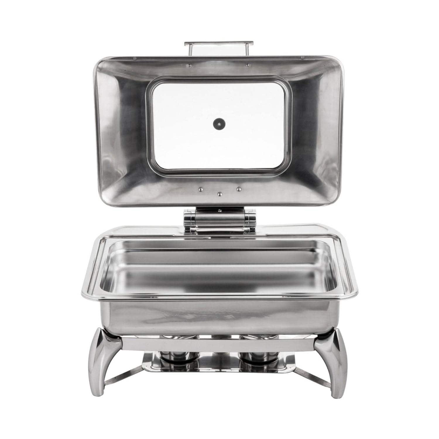 Tablecraft Stainless Steel Induction Chafing Server, Polished Finish ...