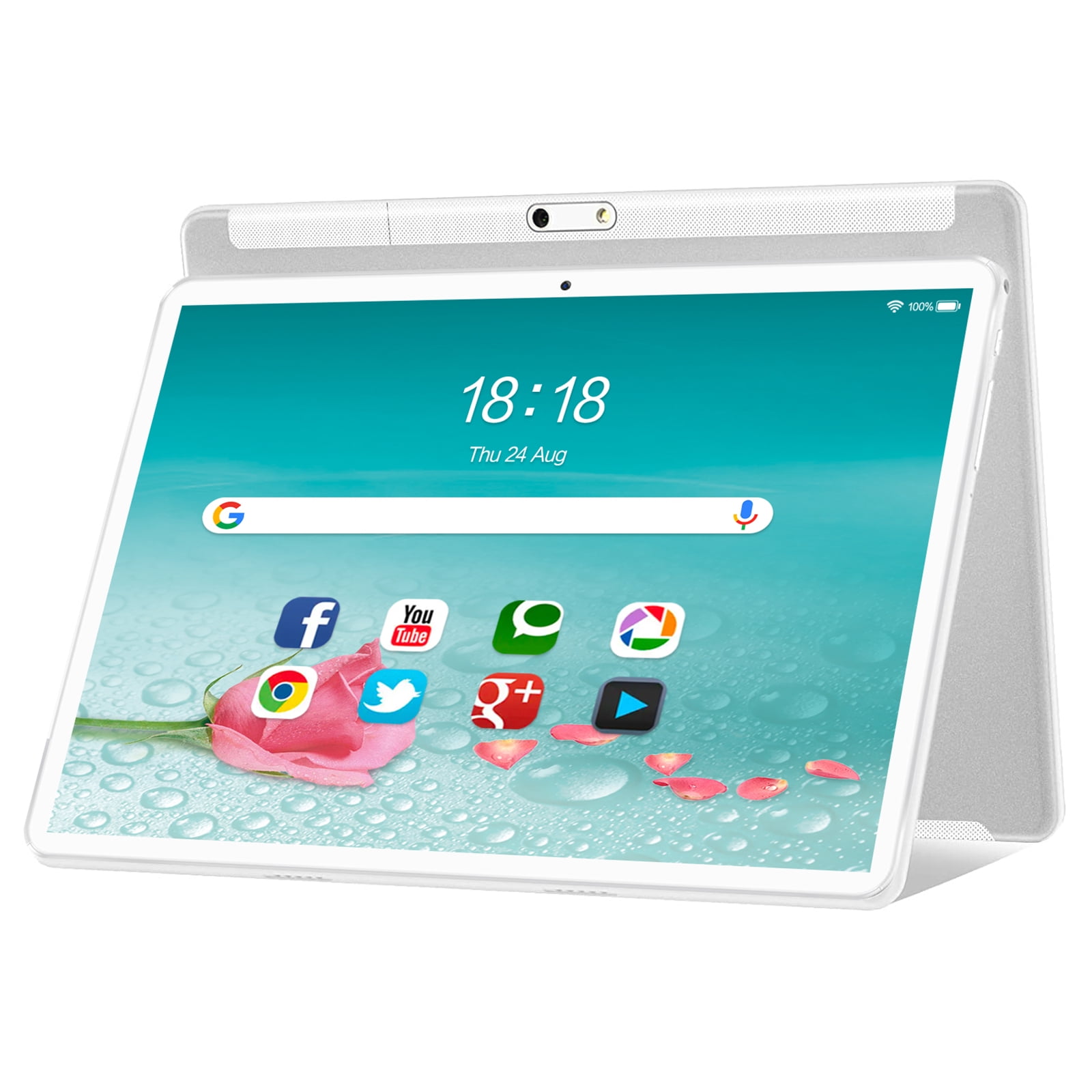 10.1 inch Android Tablet, Octa-Core, 64GB+4GB RAM, Dual 13MP+5MP Camera ...
