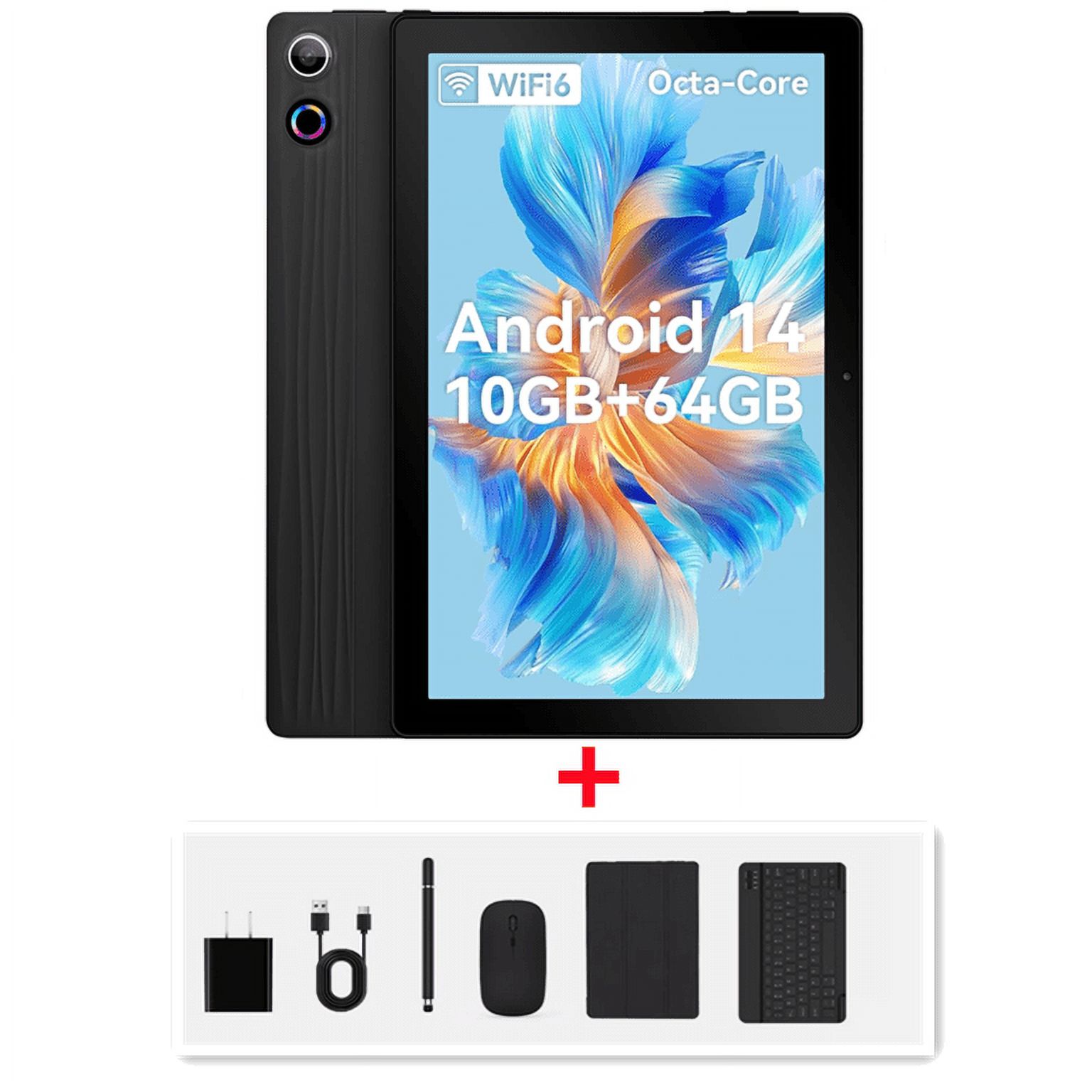 Tablet 10 Inch Android 12-14 Tablet 32GB 64GB RAM HD+IPS Screen Camera ...