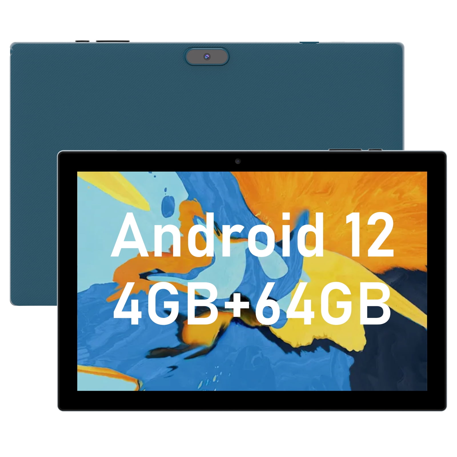 Tablet 10 inch, Newest Android 12 Tablet, 4GB+64GB+1TB Expand, Quad ...