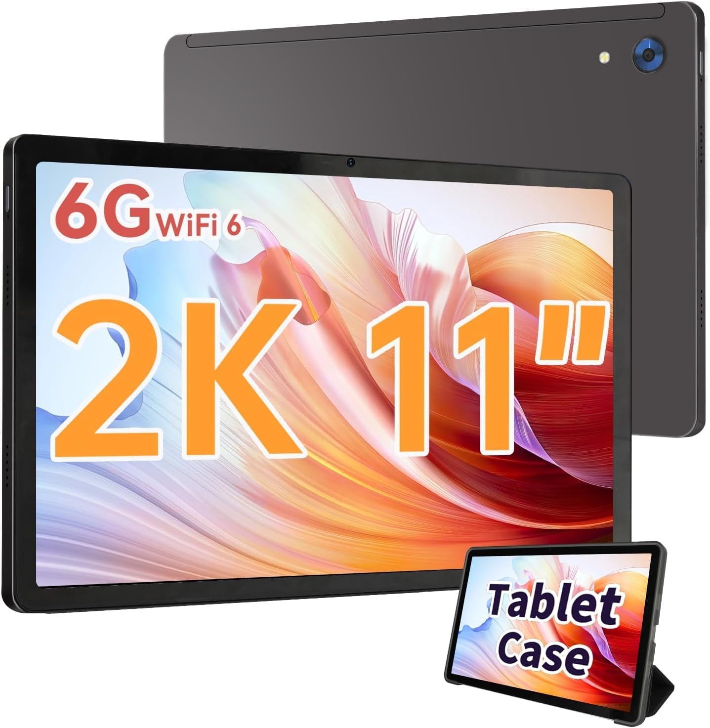 Tablet 11 inch 2K Tablet Android 13 with Octa-Core Processor, 10(4+6 ...