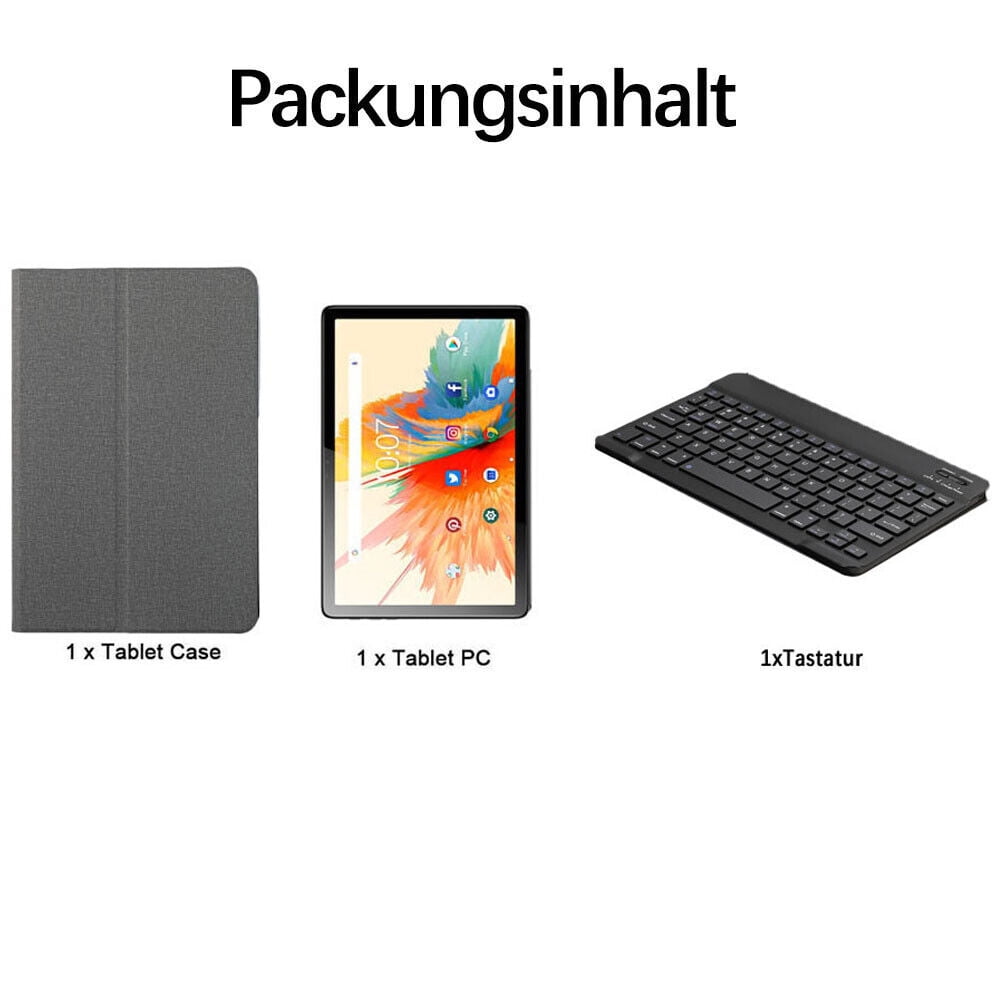 Tablet 12 inch Android 14 12/16GB RAM+256GB ROM 8000mAh 5G WIFI 8Core ...