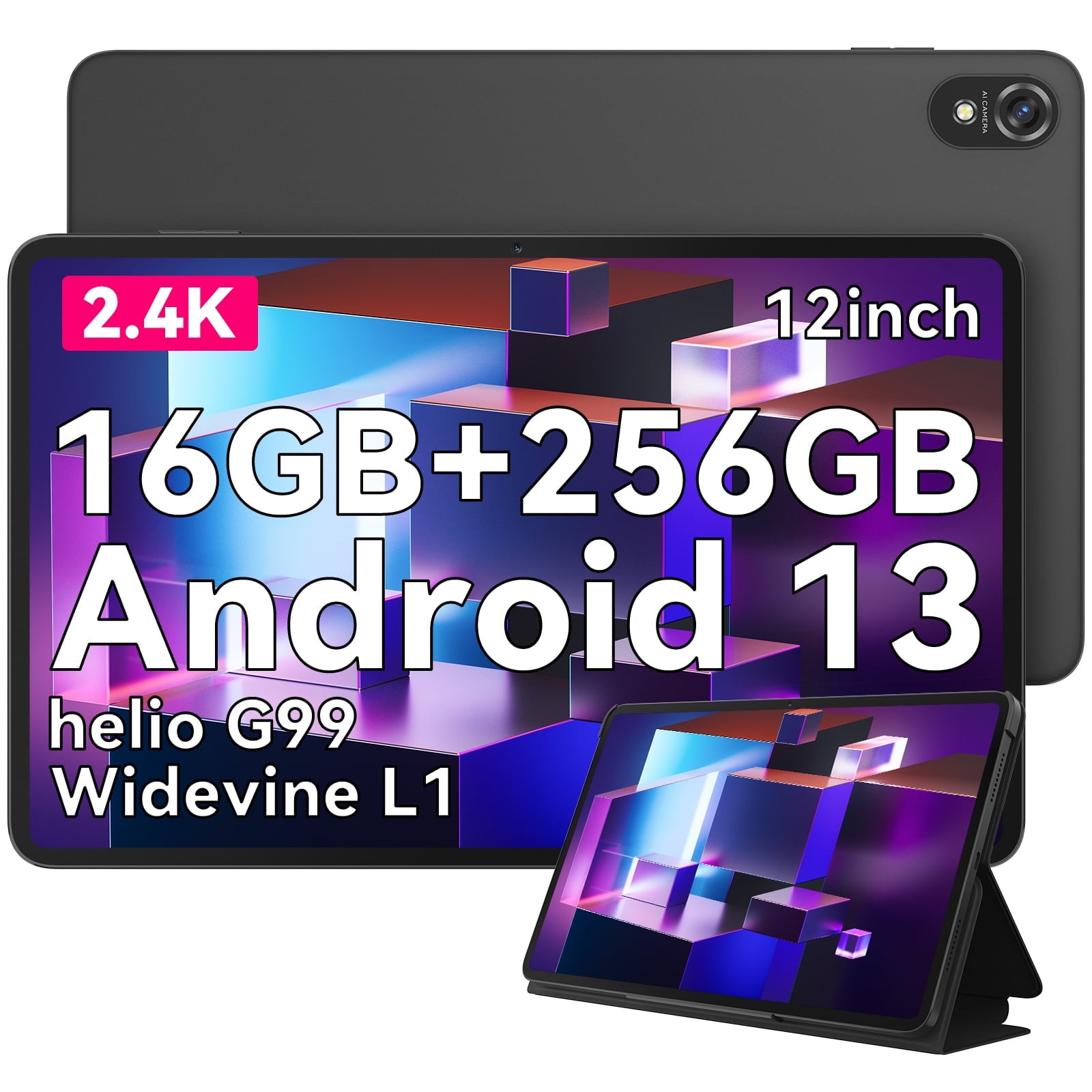 10 inch Tablet Android 13 Tablets, Quad-Core Tablet PC, 8GB RAM, 128GB ...