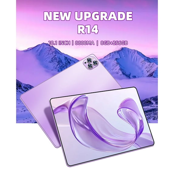 Tablet 2025 Newest Android 12 Tablet Purple, 10 Inch Tablet,5G Wi-Fi ...