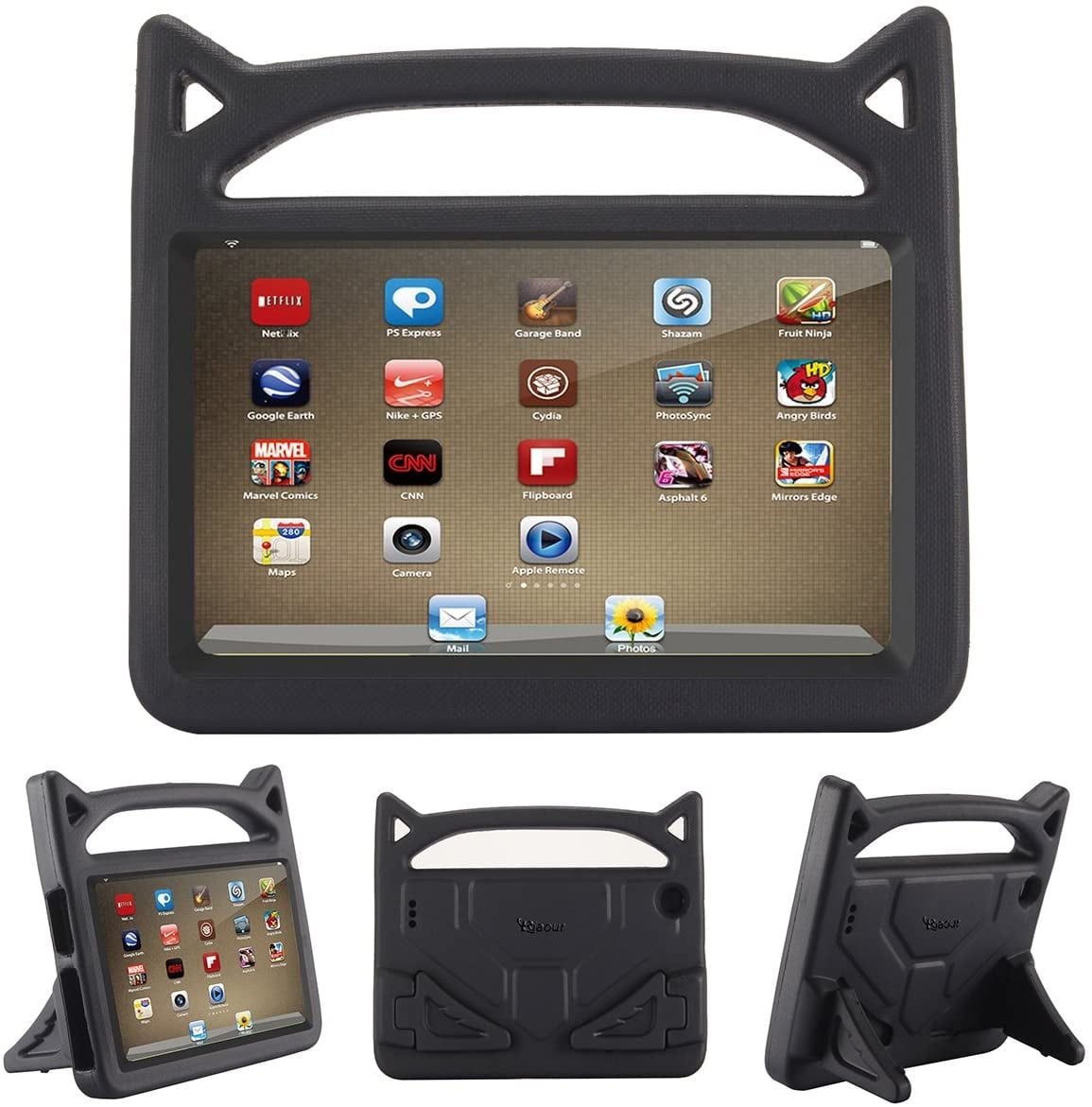 Tablet 7 2019 Case for Kids, Light Weight Shock Proof Convertible ...