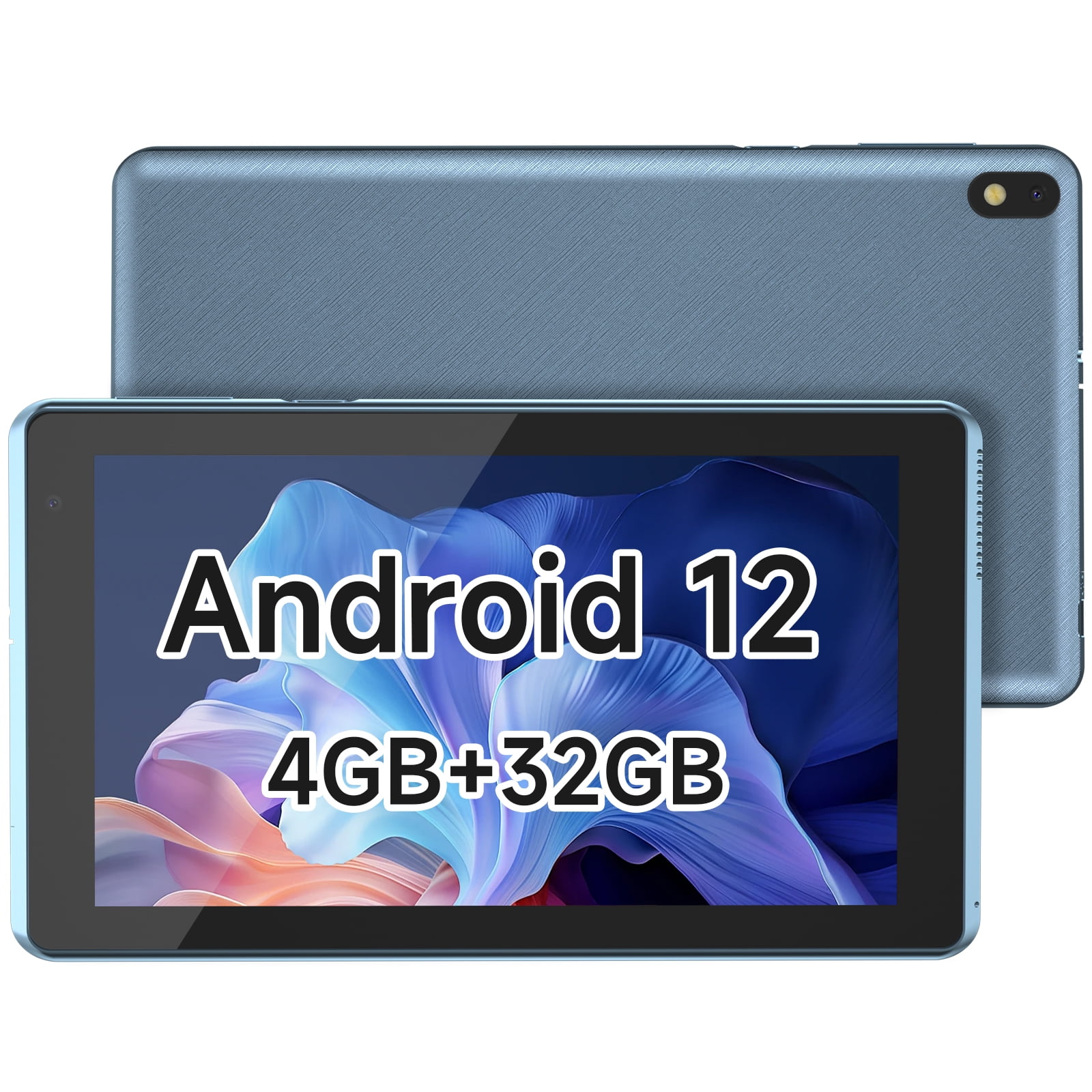 Tablet 7 inch Android 12.0 Tablet, 4GB+32GB ROM （1TB Expand）, Quad-Core ...