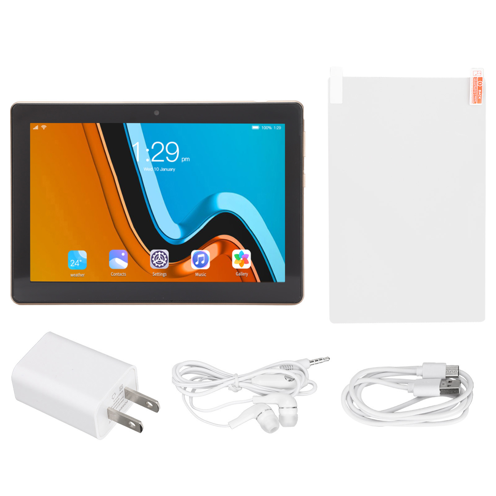 Tablet 8in Screen 4GB 64GB RAM 8MP 16MP Pixels Dual SIM Dual Standby ...