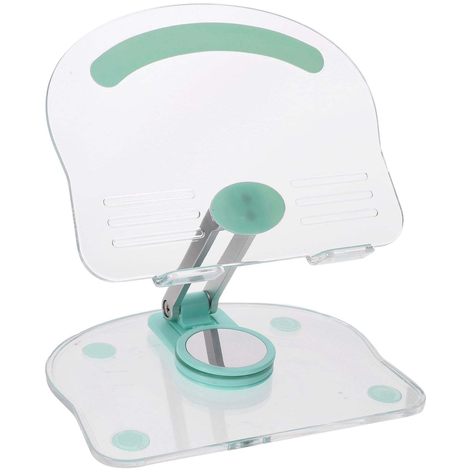 Tablet Stand Desktop Rotating Foldable -Slip (Black) 1pc - Walmart.com