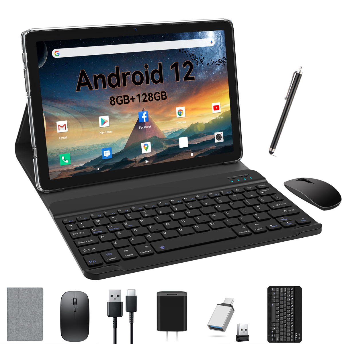 Lenovo Tab E7, 7" Android Tablet, Quad-Core Processor, 8GB Storage ...