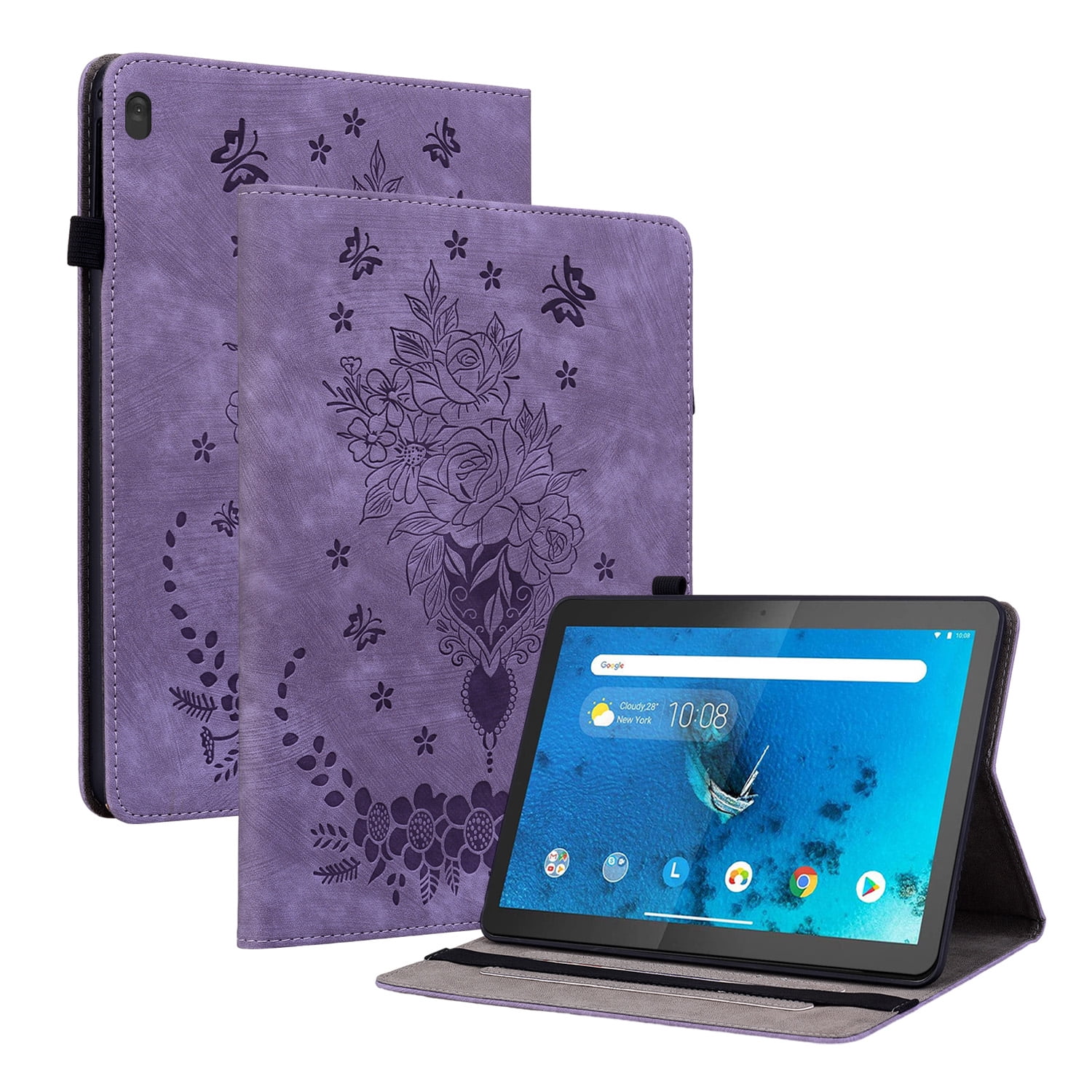 Tablet Case for FLOODKING Lenovo Tab M10 with Built-in Stylus Holder ...
