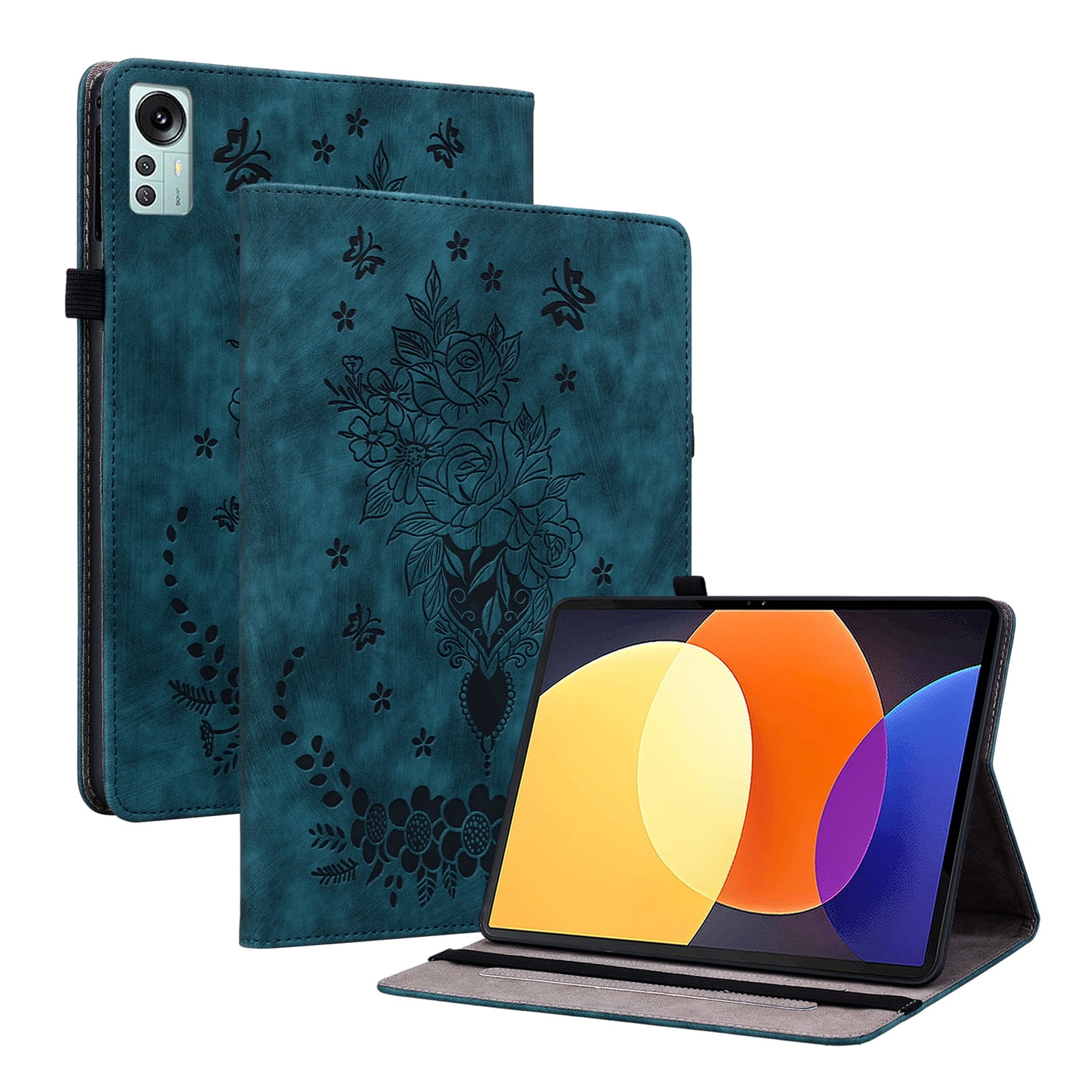 Tablet Case for FLOODKING Xiaomi Pad 5 Pro 12.4 with Built-in Stylus ...