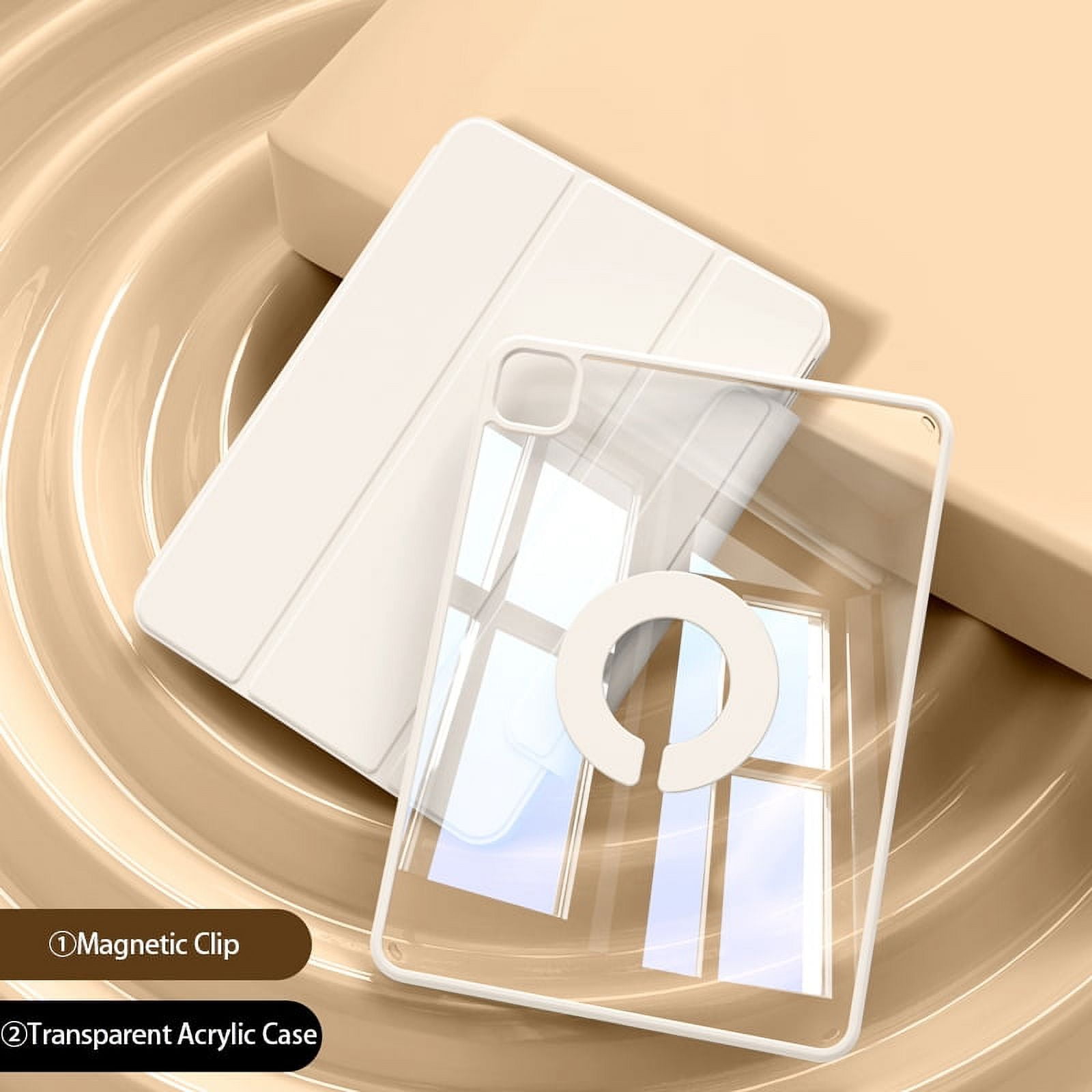 Tablet Case for iPad Pro 12.9 M2 Cover for 11 4th 3rd Magnetic Split ...