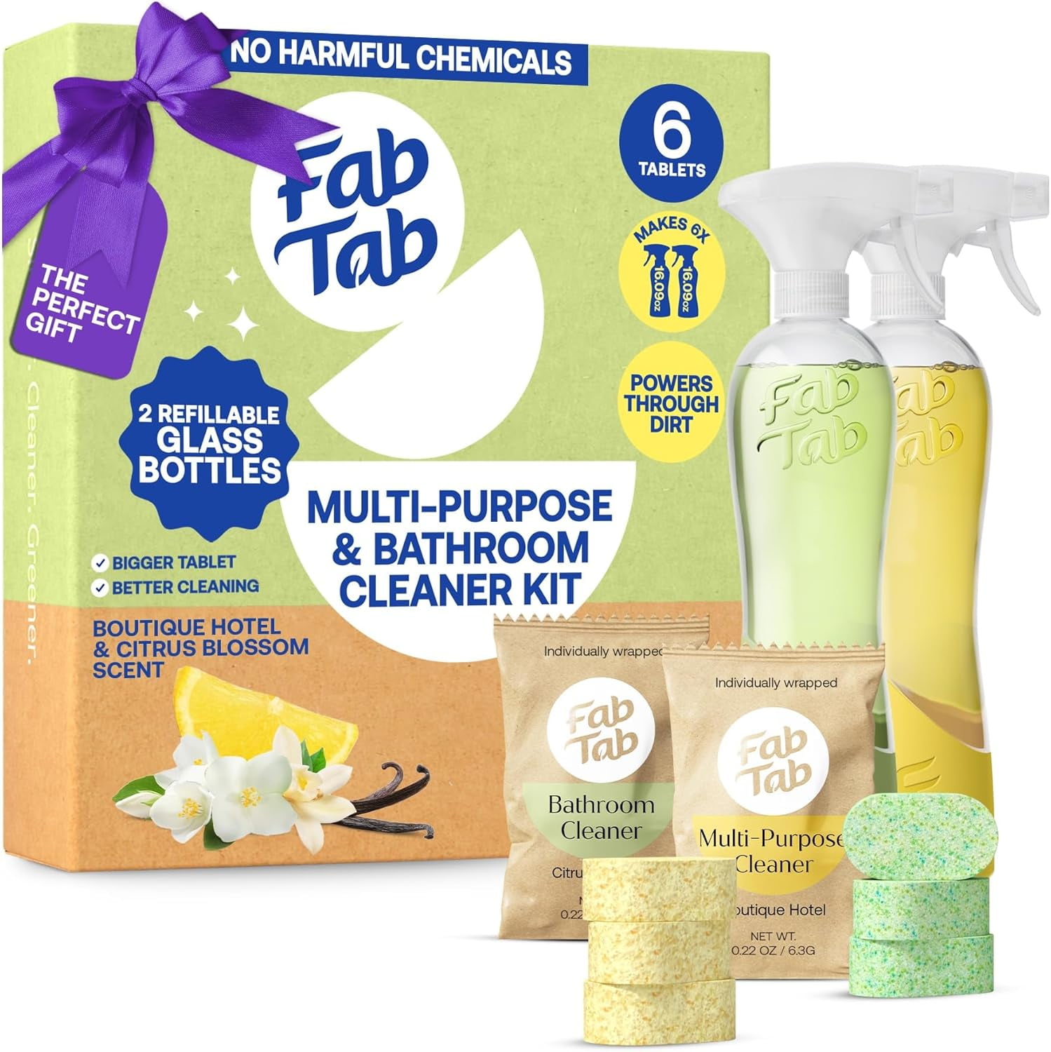 Tablet Cleaner, Multi-Purpose & Bathrom Cleaner for Eco-Concious ...