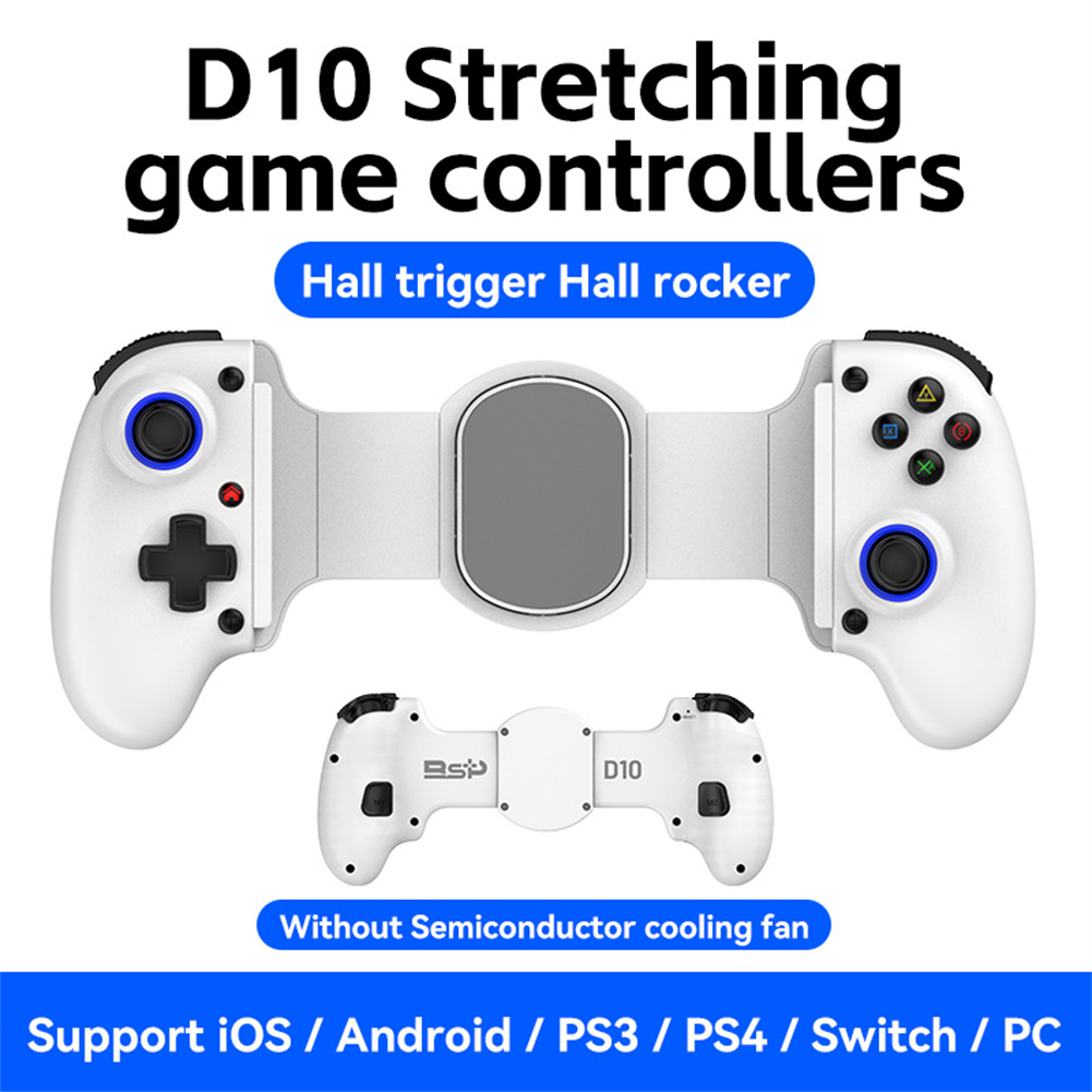 Tablet Controller Handle Wireless Game Stretching Joystick Dual Hall ...