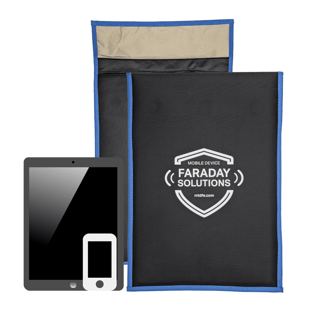 Tablet Faraday Case X2 Shielding Magnetic Closure Signal Blocking ...